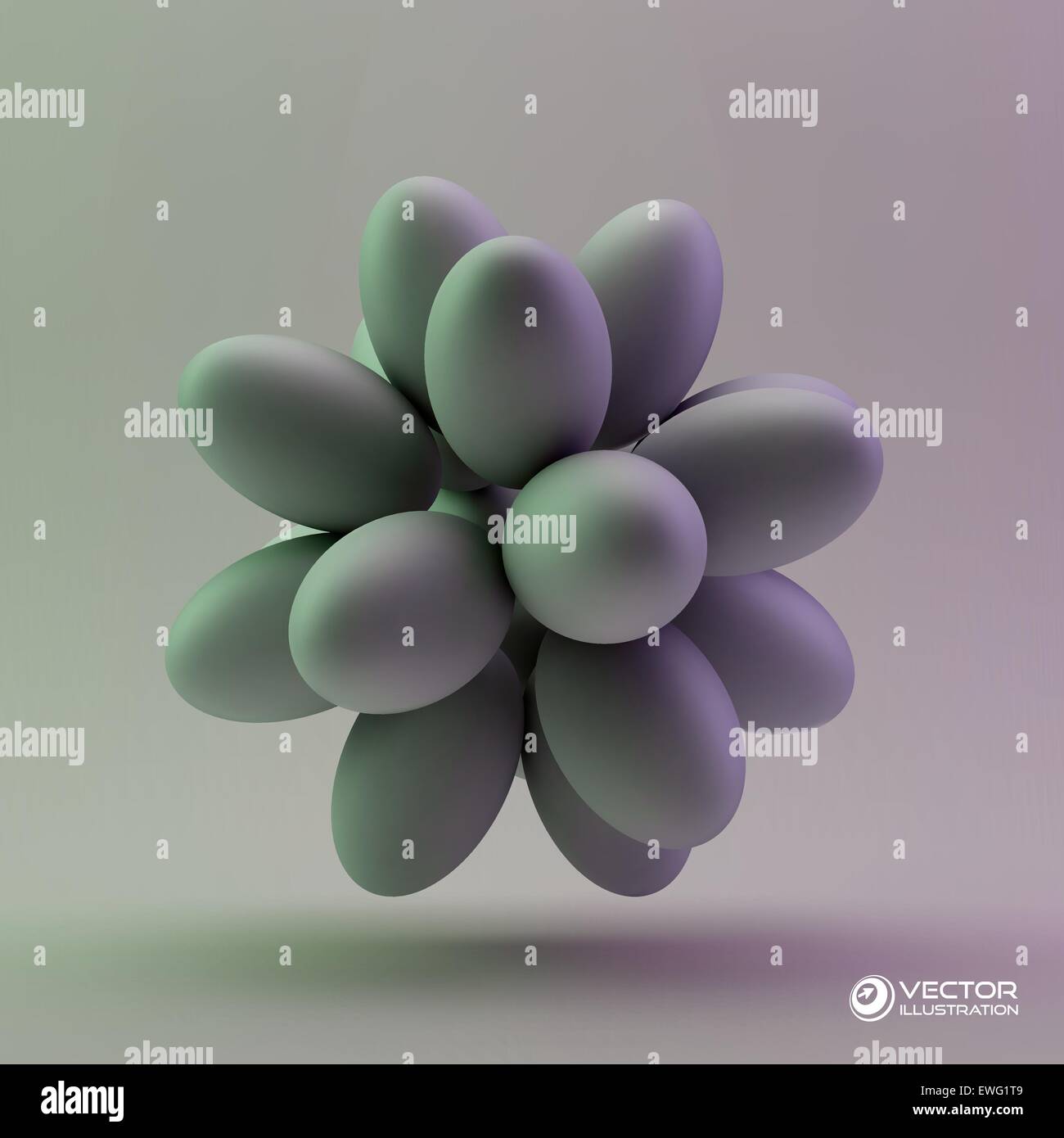 3D concept illustration. Vector template Stock Vector Image & Art - Alamy