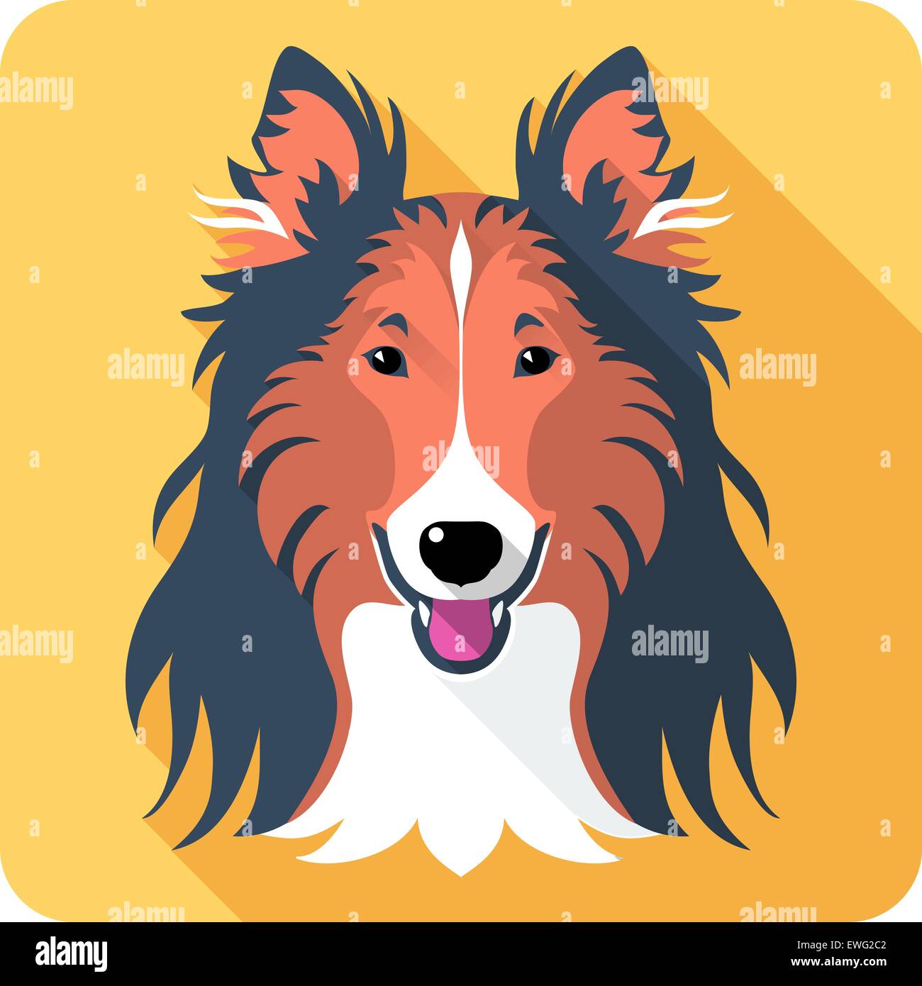 Rough dog Stock Vector Images - Alamy