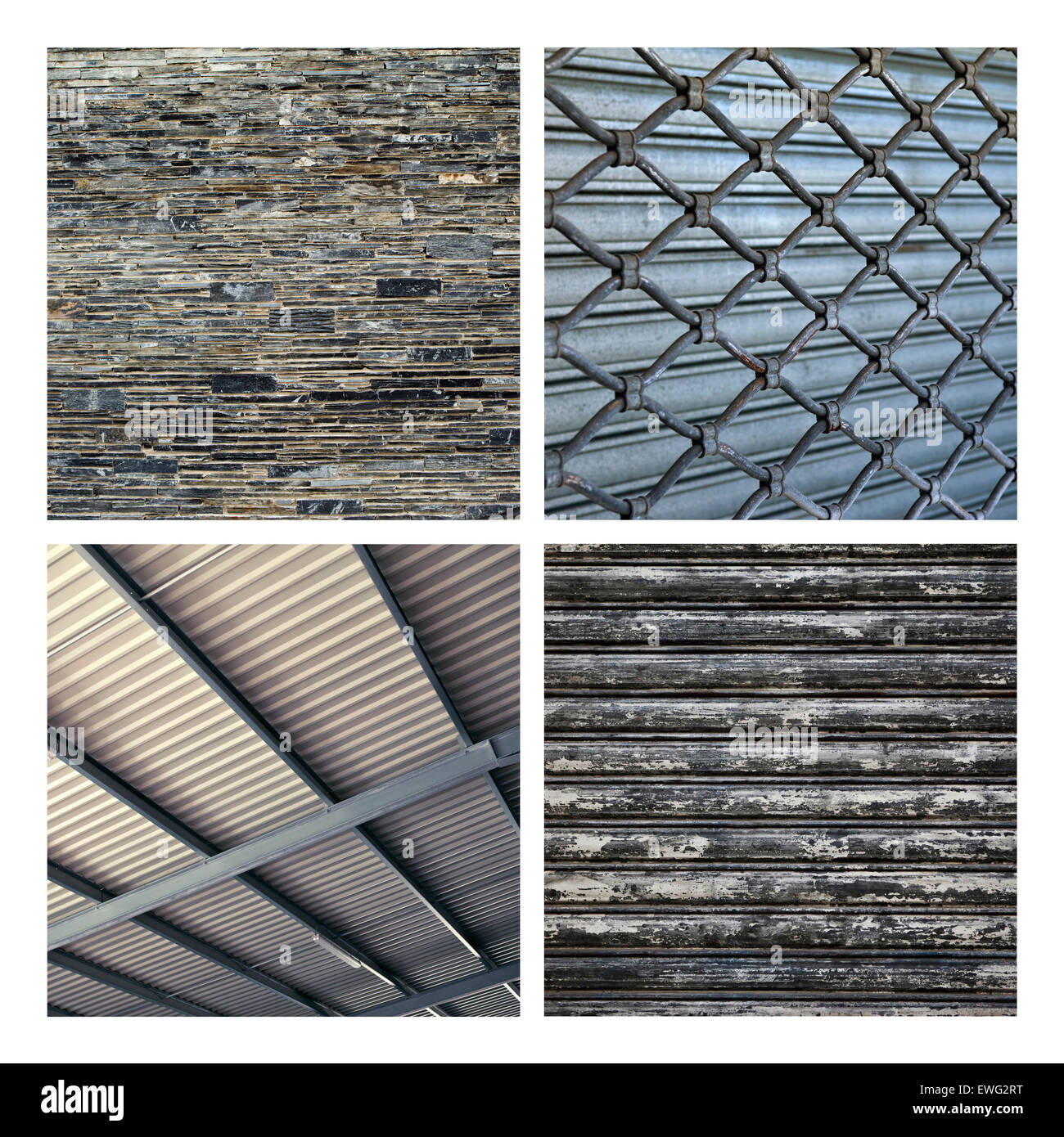 Collage of backgrounds with textures hi-res stock photography and ...