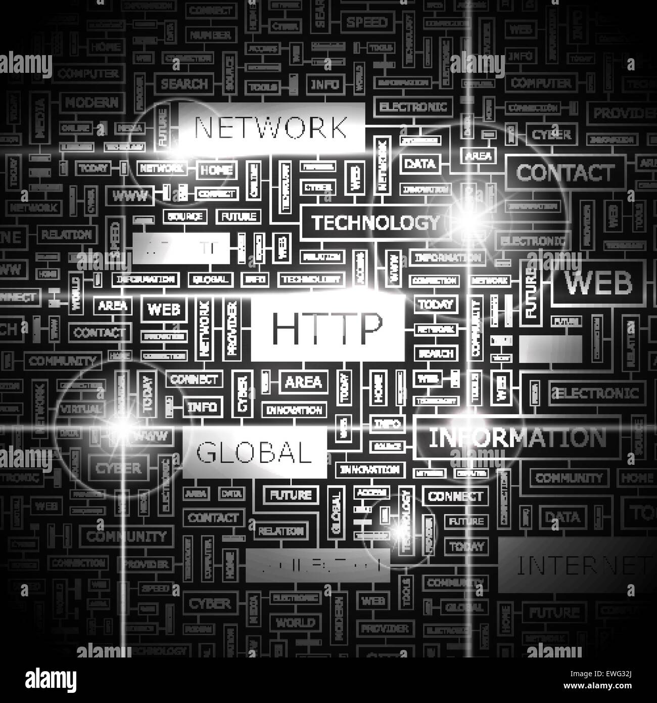 Word Cloud Illustration Tag Cloud Concept Collage Stock Vector