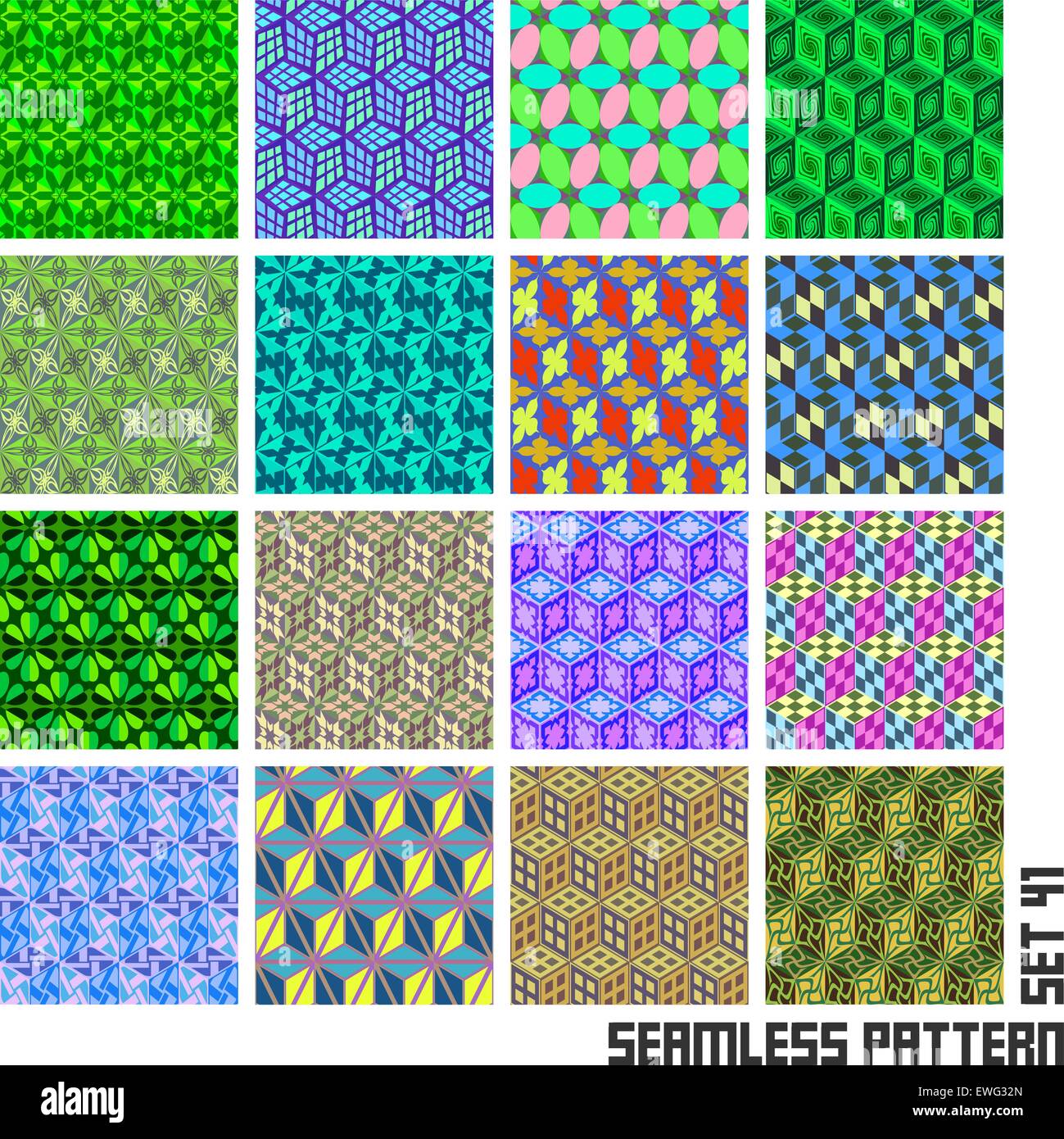 Seamless pattern. Abstract background. Great collection Stock Vector ...