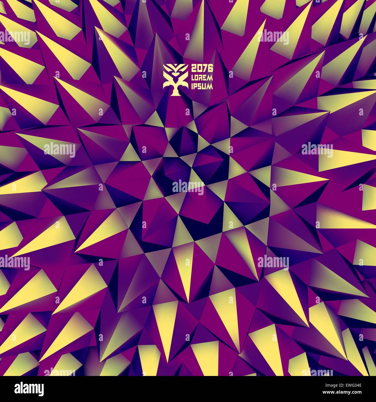 3D abstract illustration. 3D background Stock Vector Image & Art - Alamy