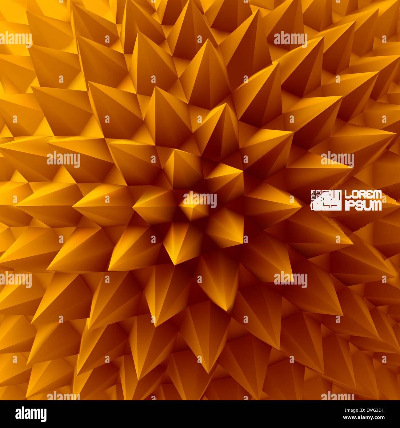 3D abstract illustration. 3D background Stock Vector Image & Art - Alamy