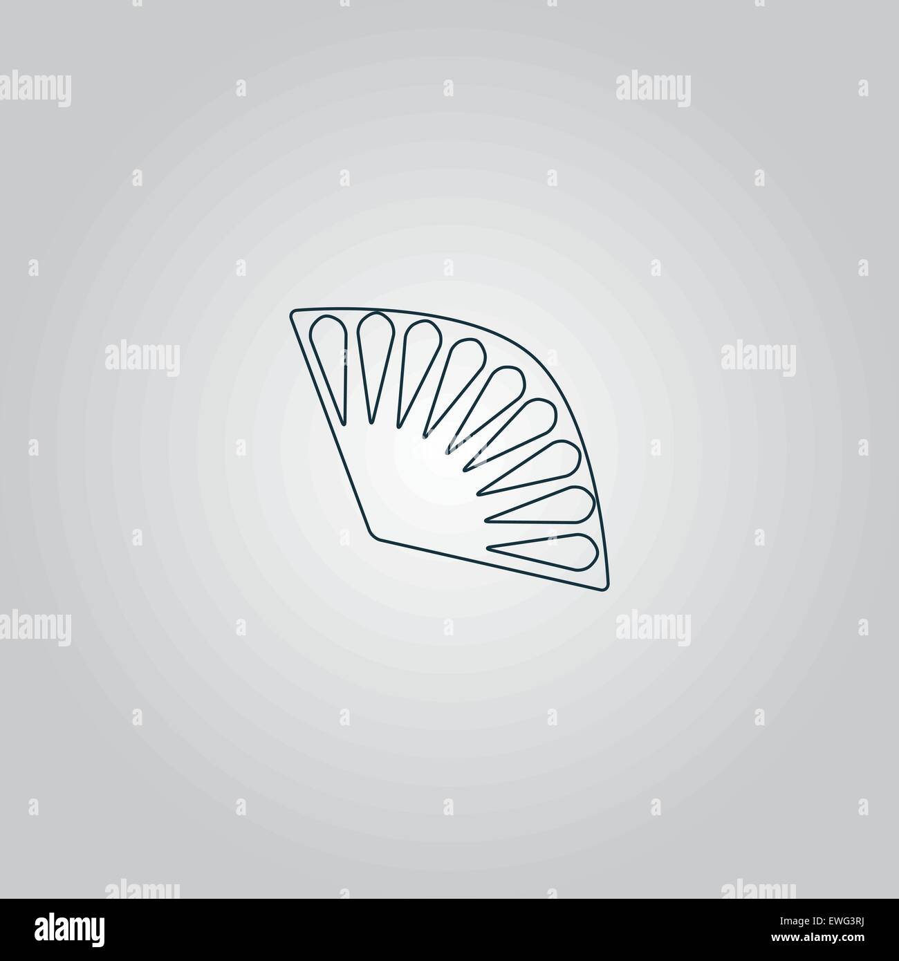 Fan icon isolated. VECTOR illustration Stock Vector Image & Art - Alamy