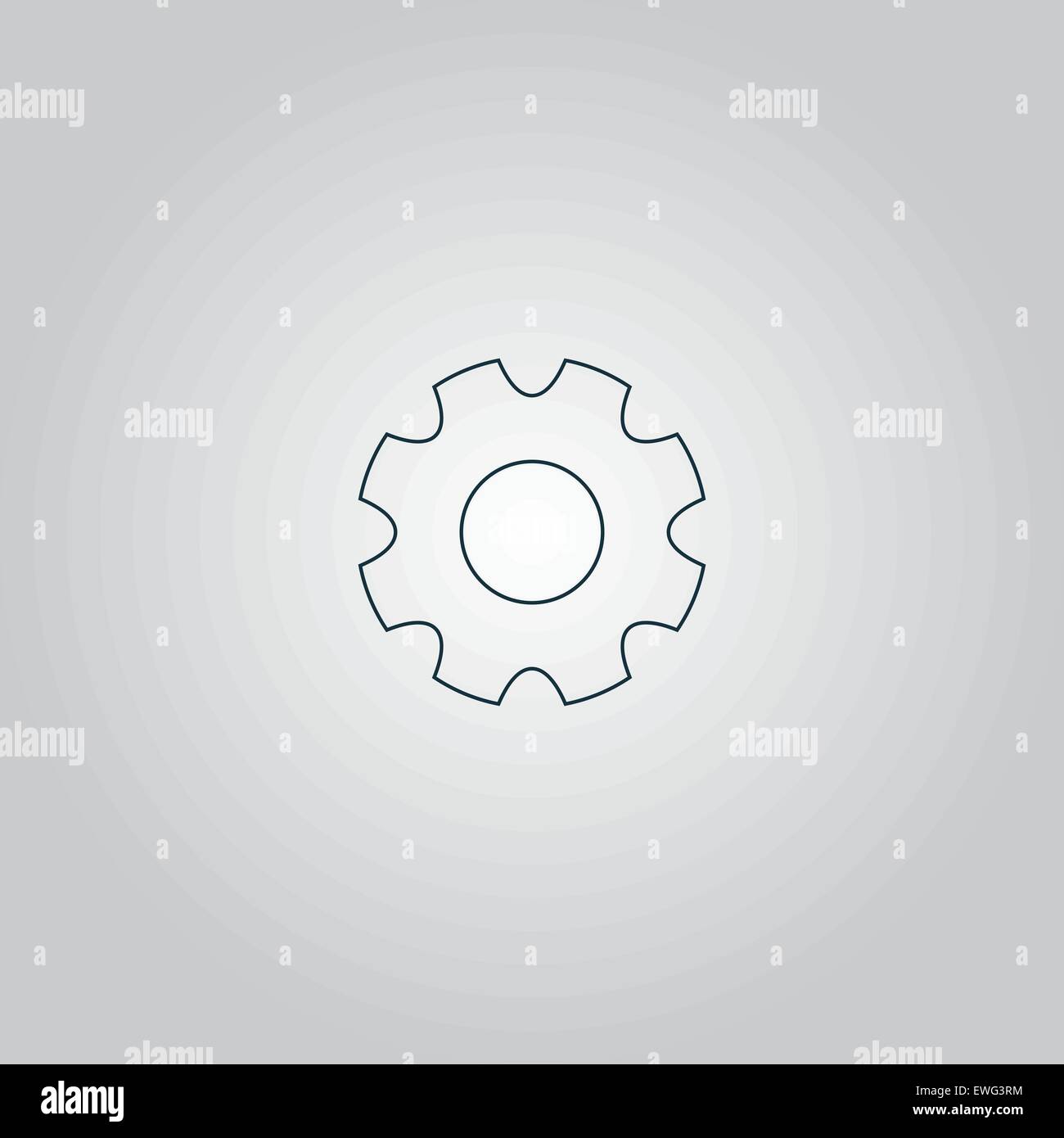 machine gear icon Stock Vector Image & Art - Alamy