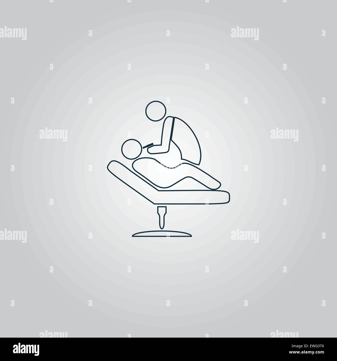 Dentist man tooth caries Stock Vector Images - Alamy