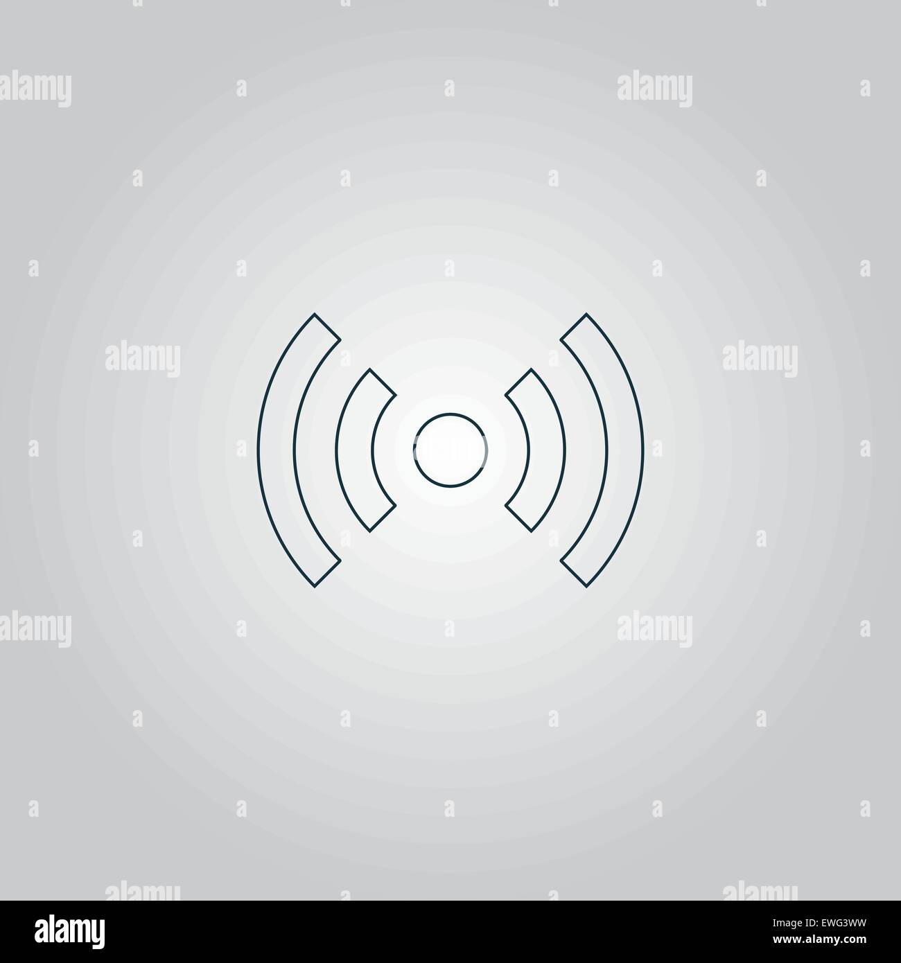 Vector Wi-Fi icon Stock Vector Image & Art - Alamy