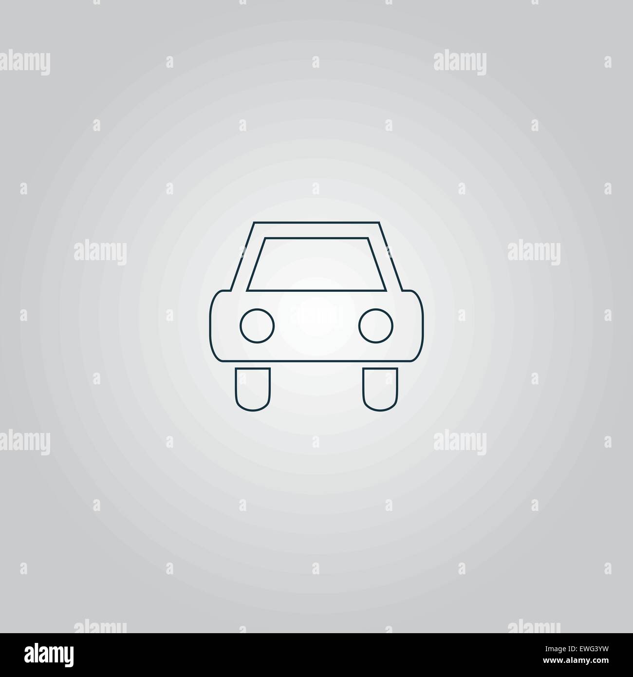 Car icon hi-res stock photography and images - Alamy