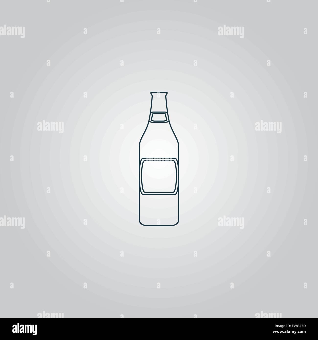 Soda bottle cap lid Stock Vector Images - Alamy