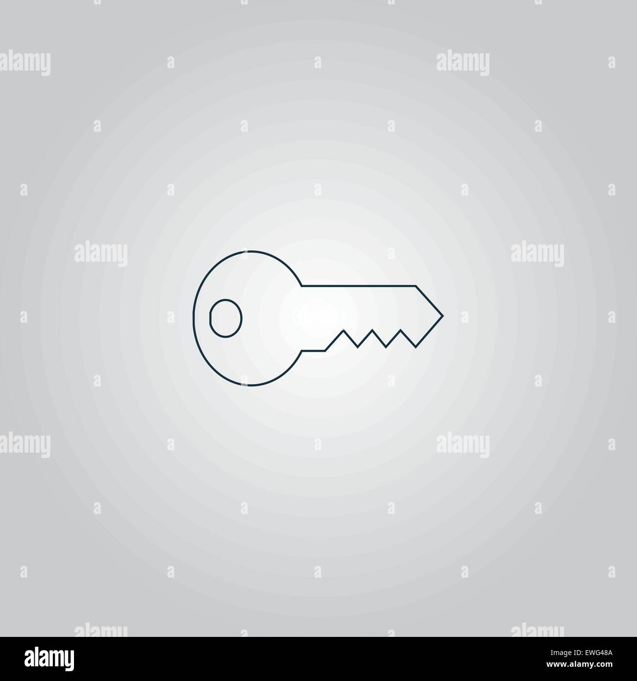 Key vector icon Stock Vector Image & Art - Alamy