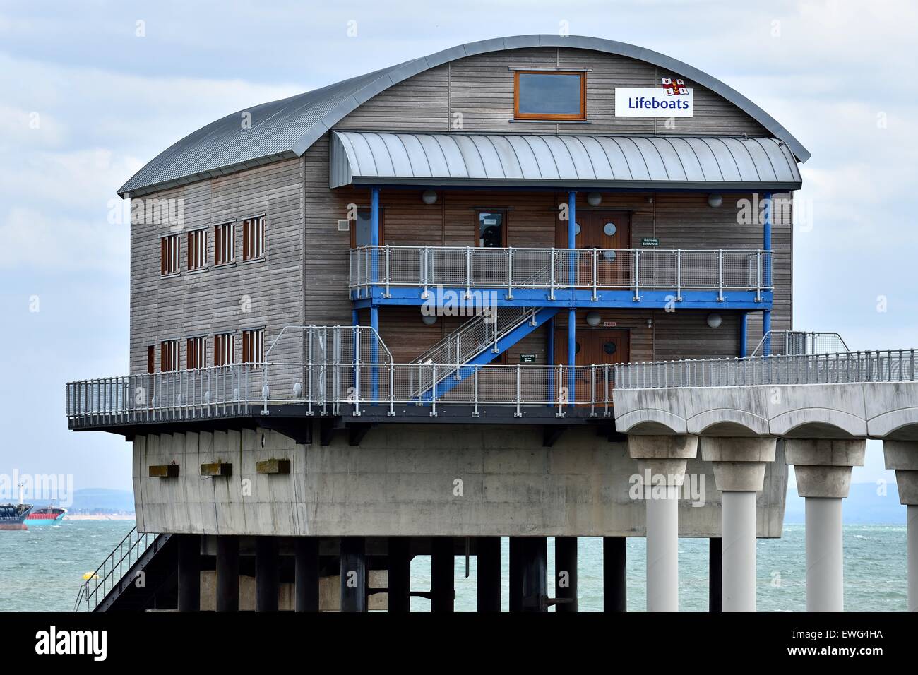 Bembridge Lifeboat Station Isle of Wight Stock Photo - Alamy