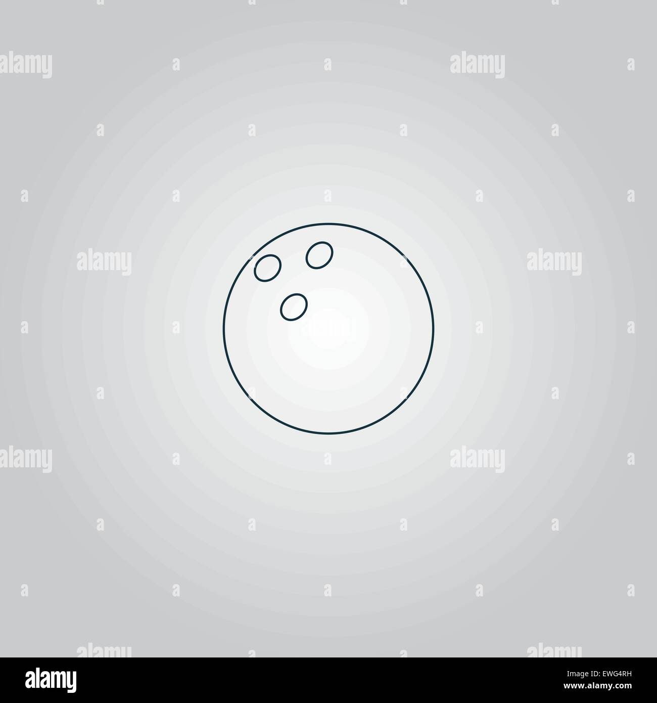 Bowling ball Vector illustration Stock Vector Image & Art - Alamy