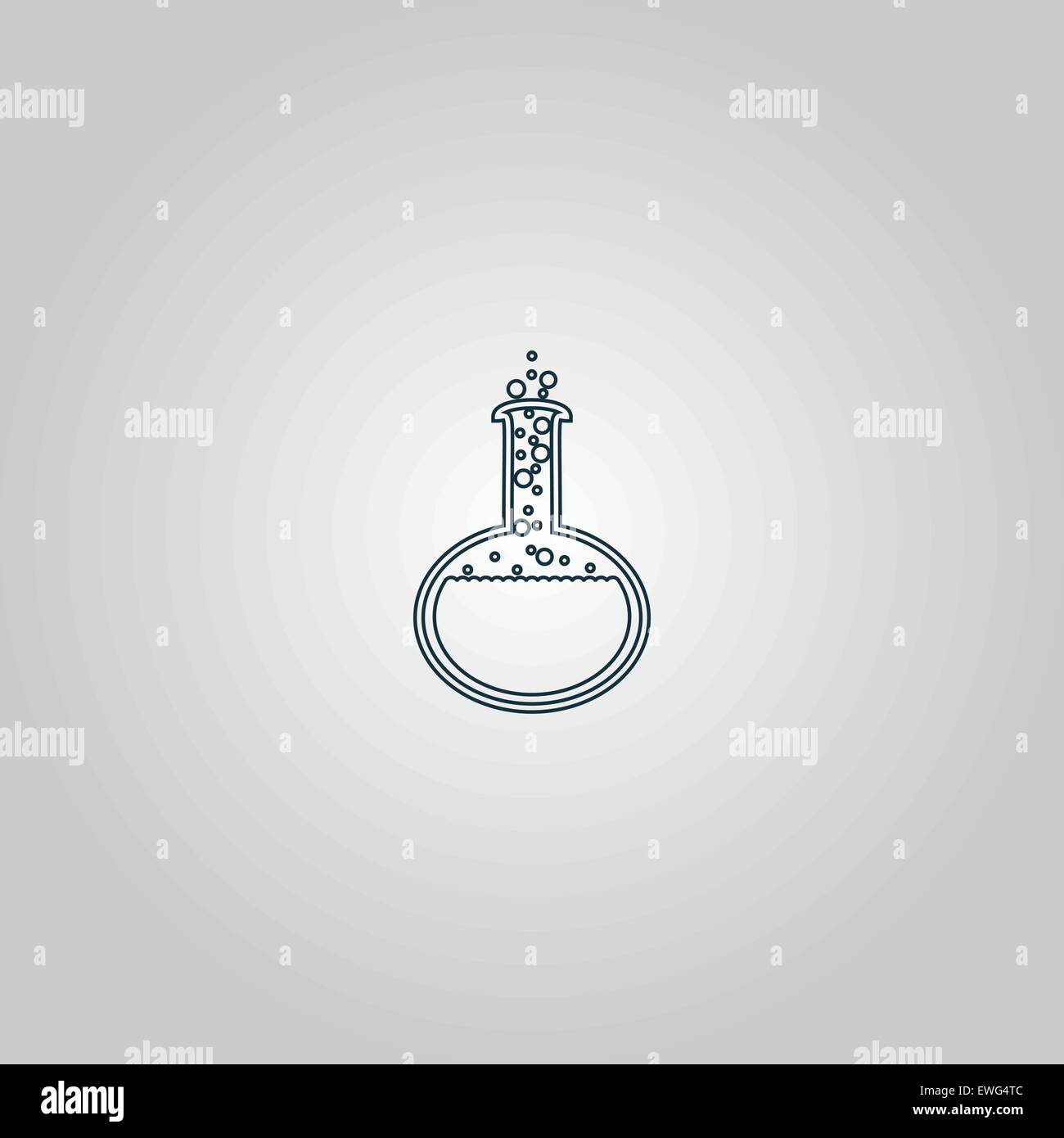 Vector Set of Chemistry bulb Icons Stock Vector Image & Art - Alamy