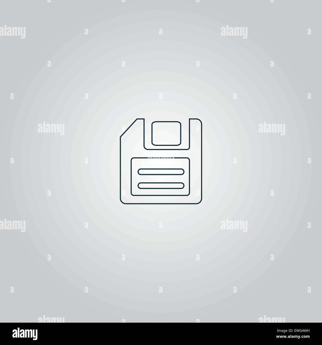 Old floppy disc Stock Vector Images - Alamy