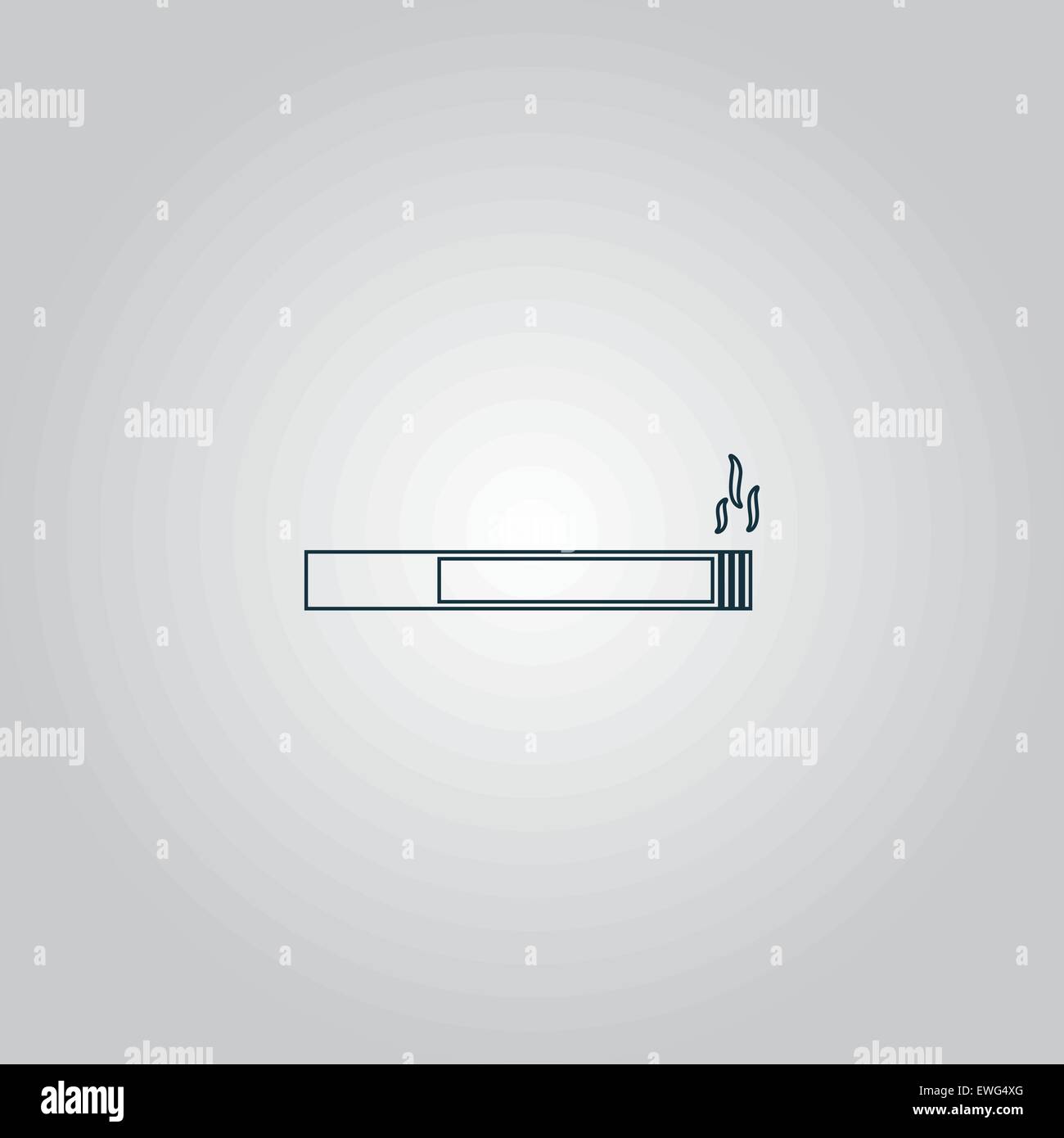 Cafe smoking Stock Vector Images - Alamy