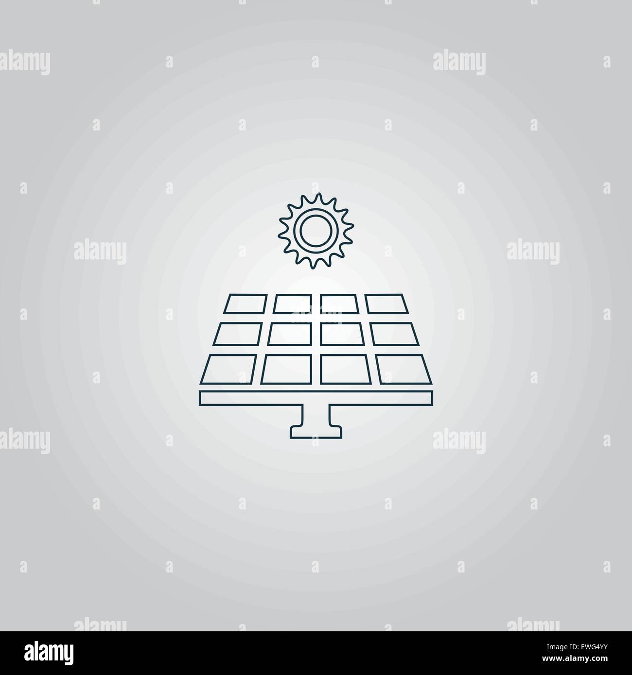 Solar system icon hi-res stock photography and images - Alamy