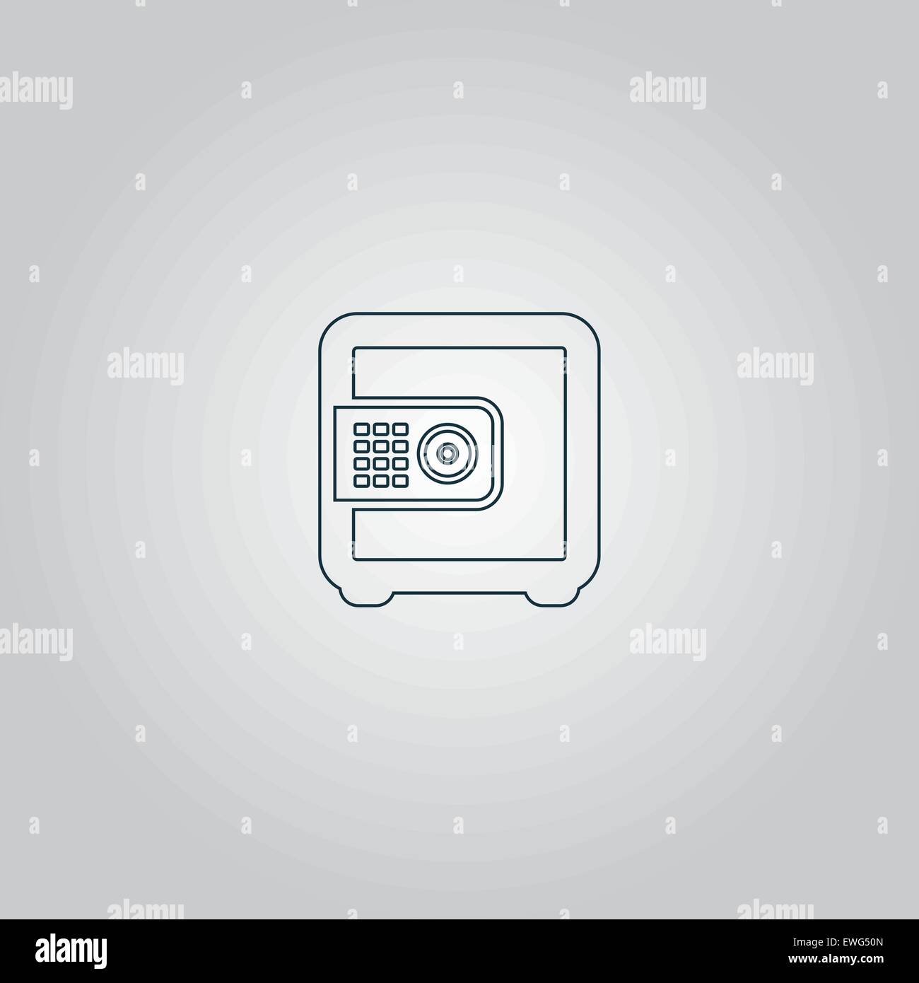 Safe money icon Stock Vector Image & Art - Alamy