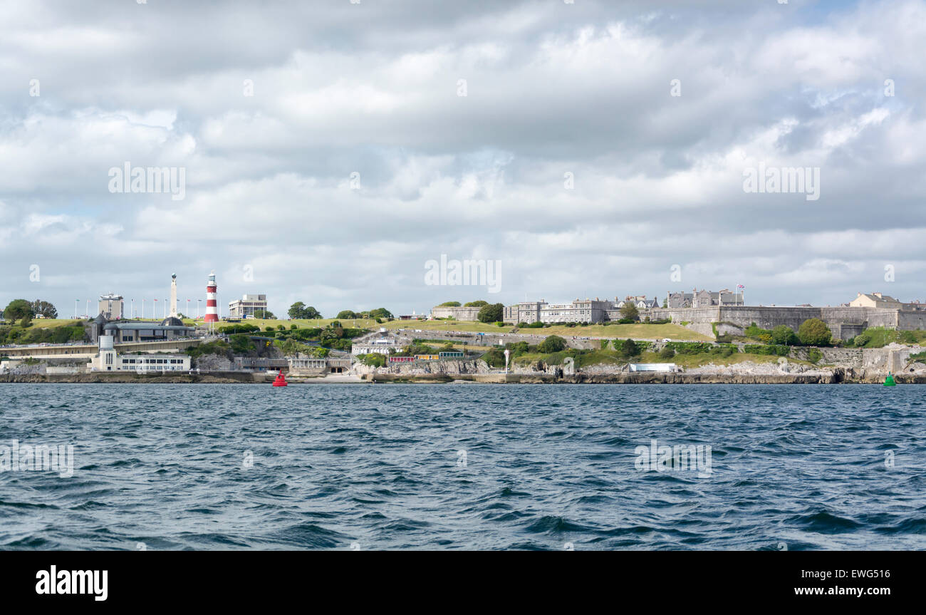 Plymouth hoe sea hi-res stock photography and images - Alamy