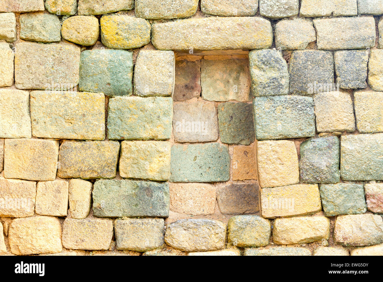 Inca Engineering Technique At Ingapirca Ecuador Stock Photo - Alamy