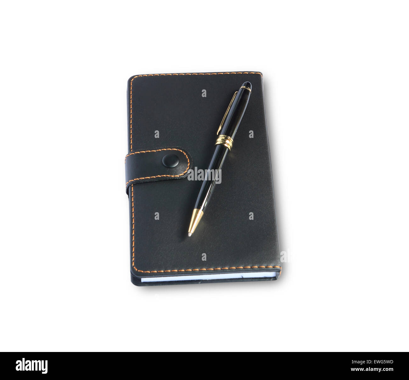 Diary Notebook isolated on white background Stock Photo - Alamy