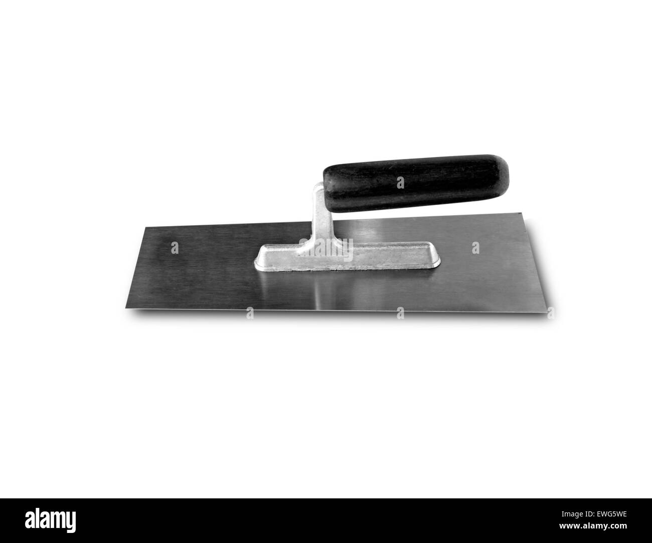 trowel isolated on white background. Application for a construction ...