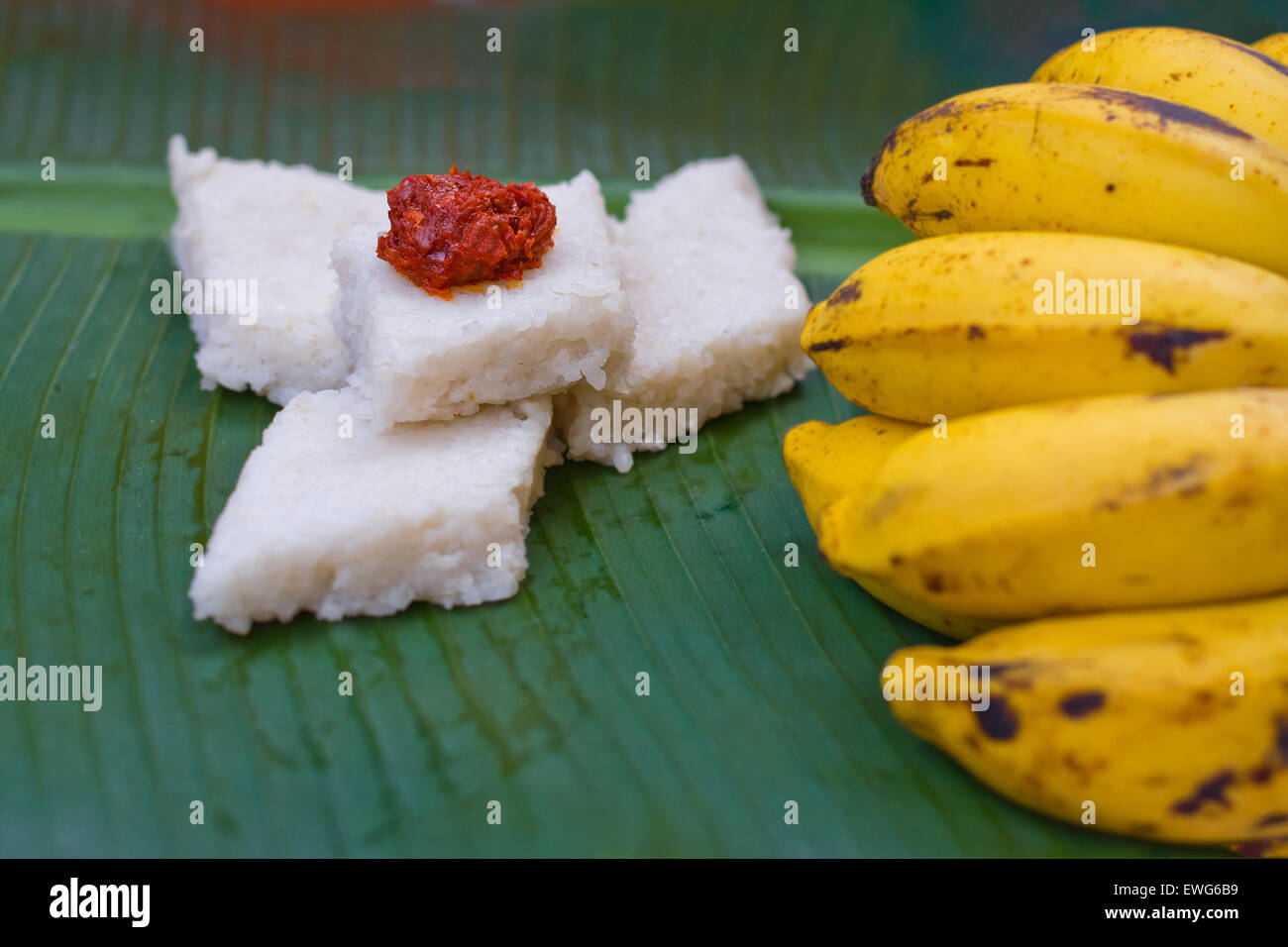 Kiribath, The milk rice is a traditional Sri Lankan food made from rice ...