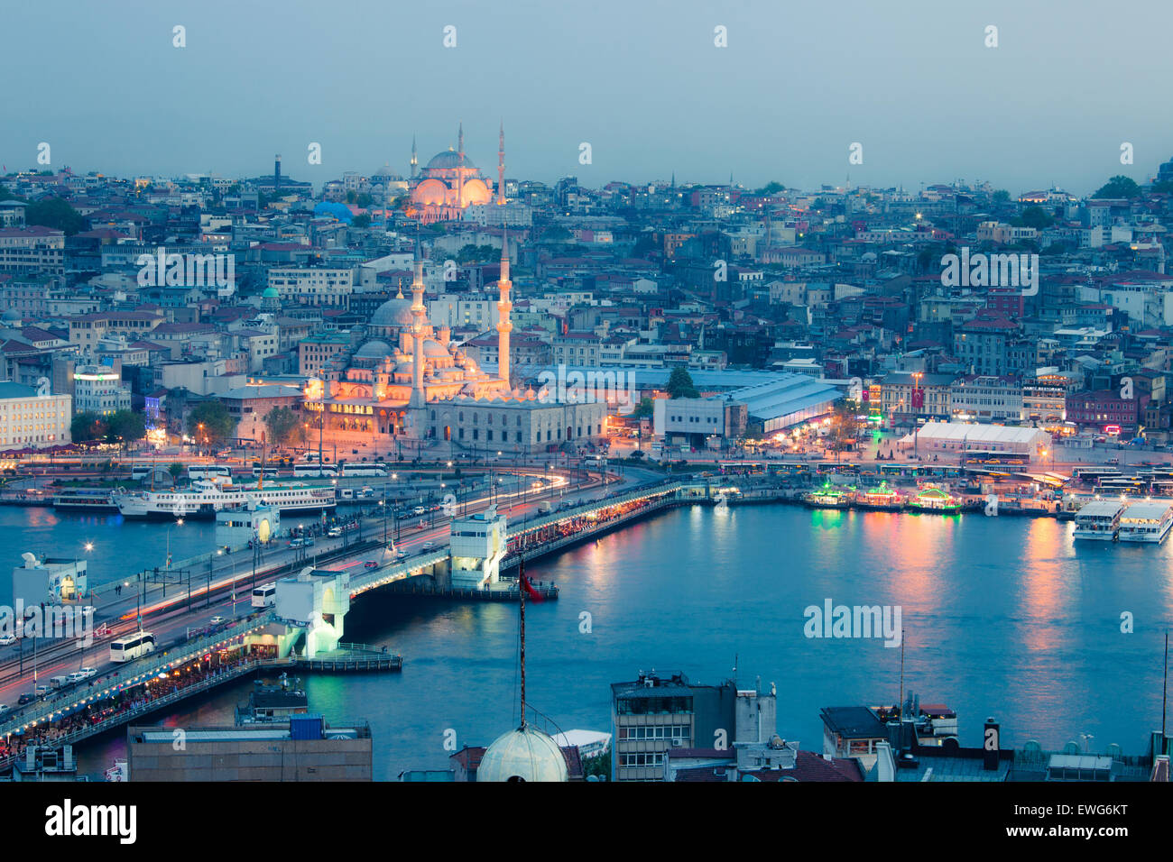 Istanbul skyline, Turkey Stock Photo - Alamy