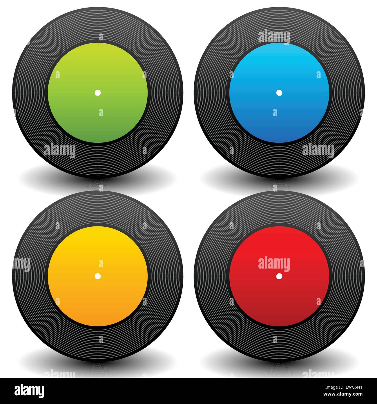 Vinyl record graphics. Editable vector, eps 10. Music concept Stock ...