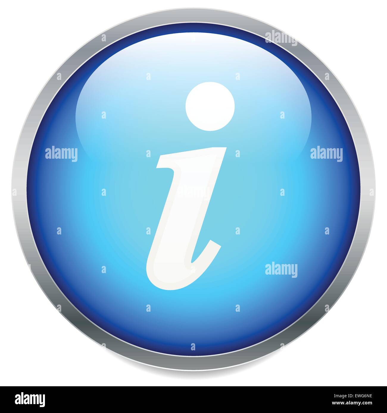 Information, info icon with letter i with italic font. vector Stock ...