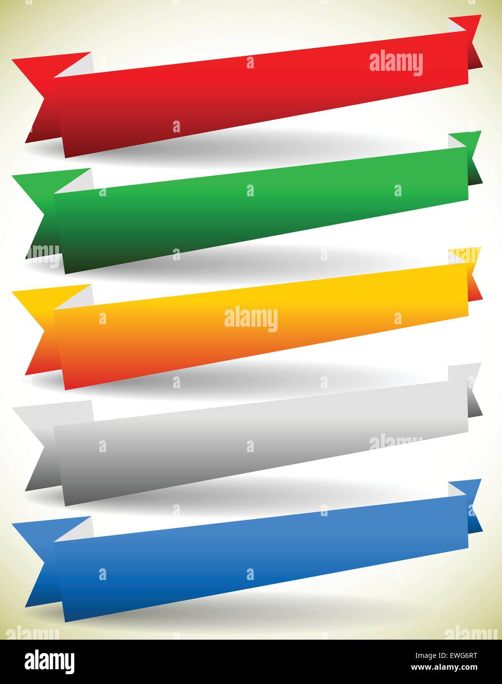 Set of banner backgrounds with blank space for your message. Editable ...