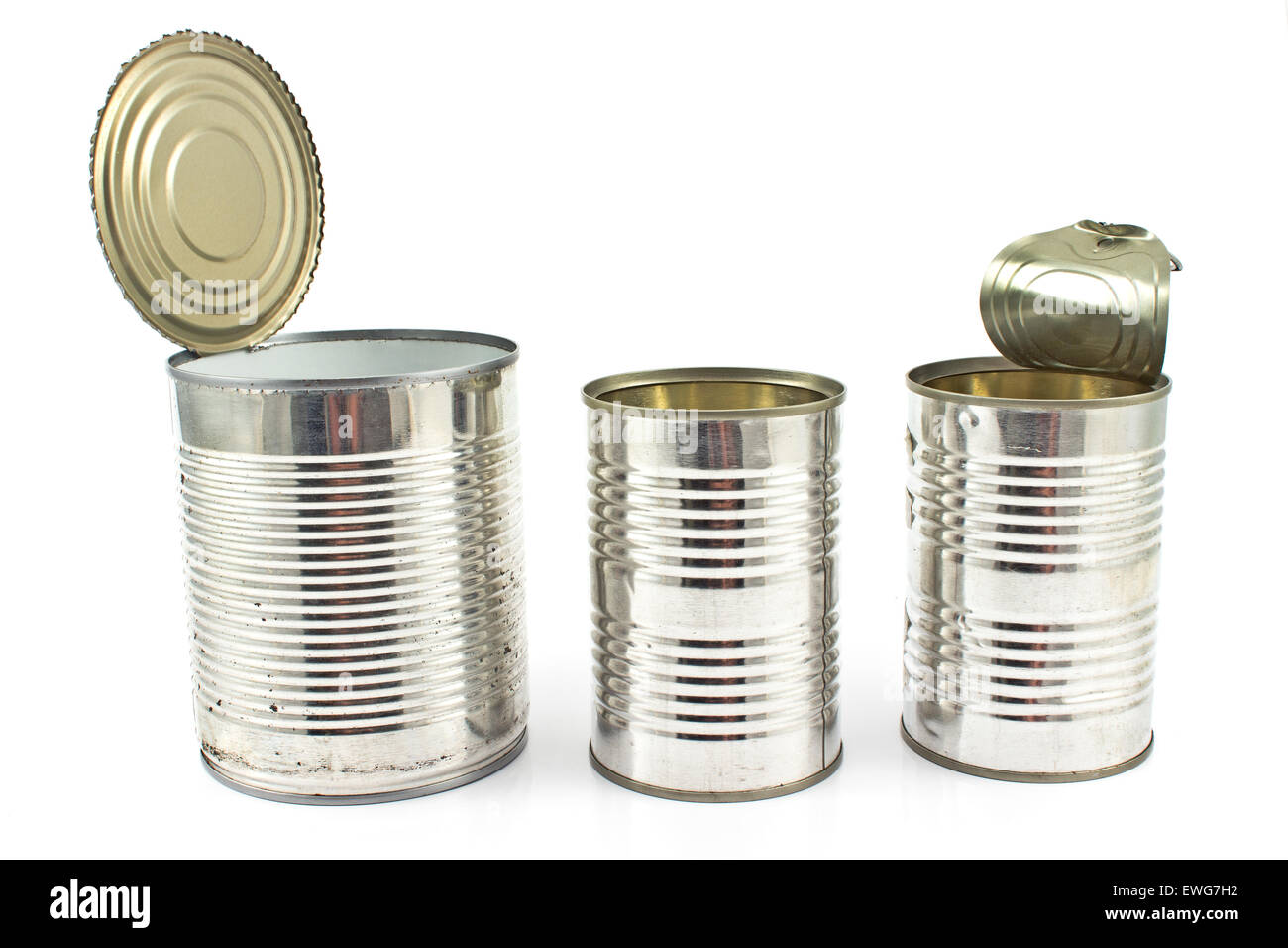 Three white cylinder product Cut Out Stock Images & Pictures - Alamy