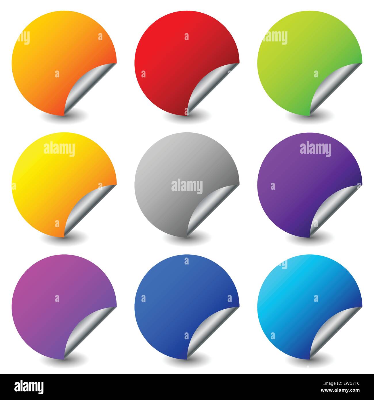 Peeling off orange Stock Vector Images - Alamy