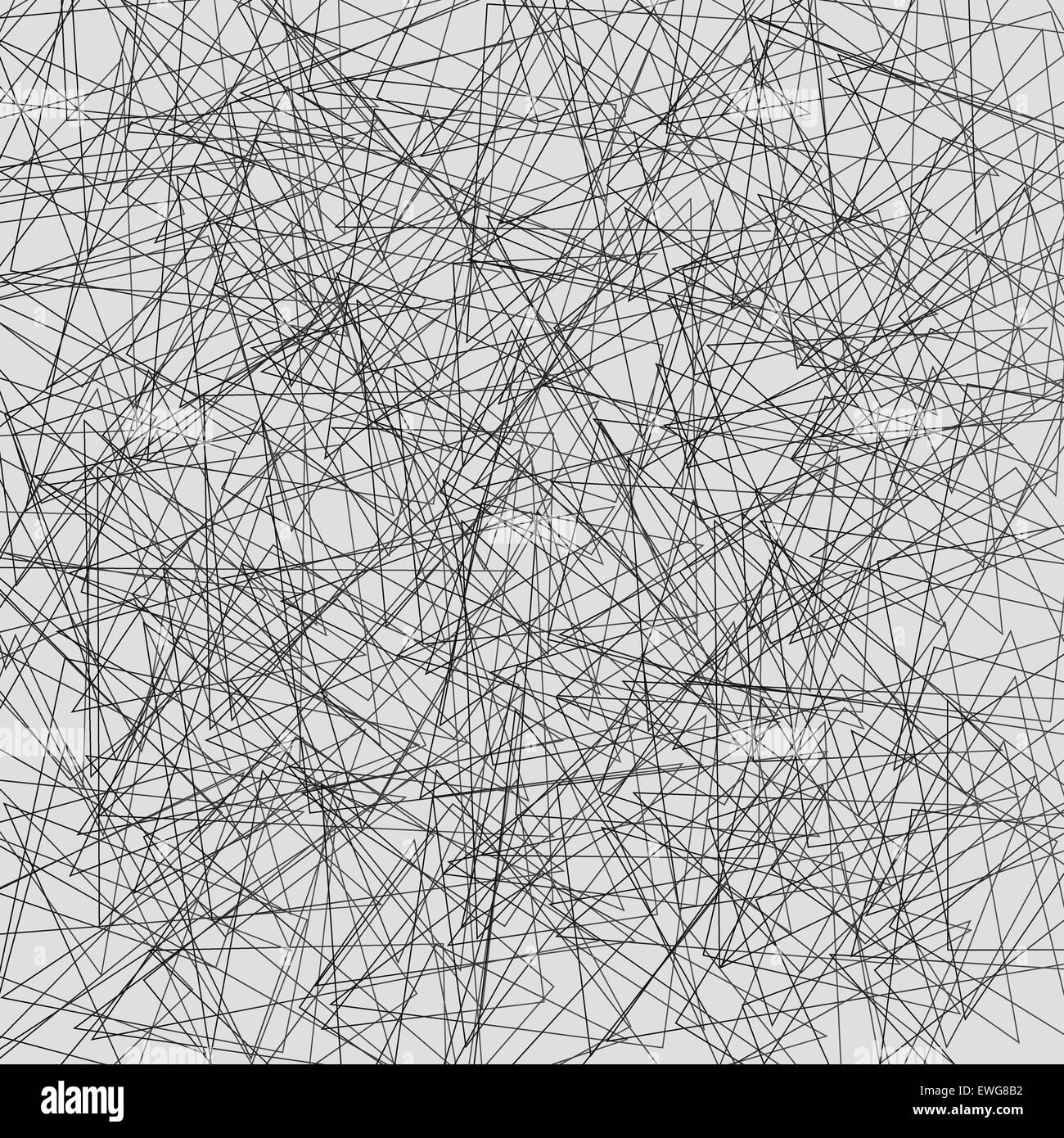 Random pointed lines, abstract irregular pattern. Vector Stock Vector ...