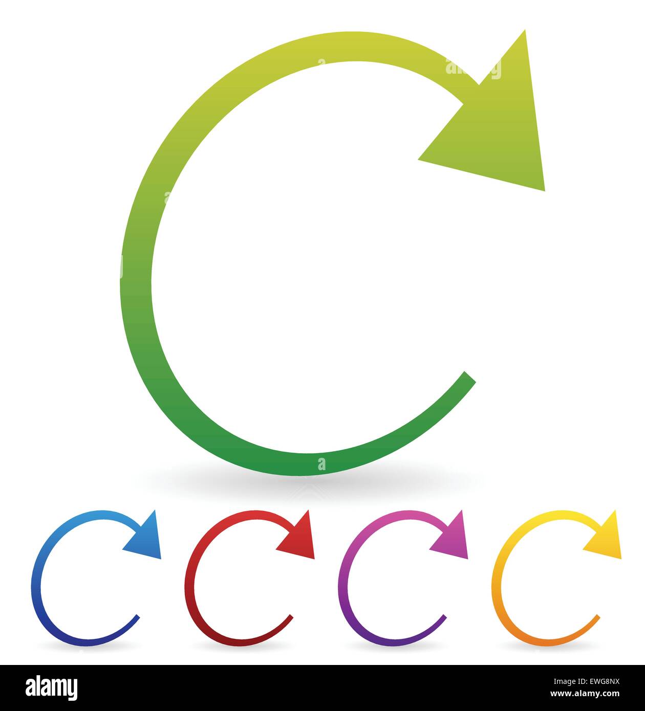 Trail loop Stock Vector Images - Alamy