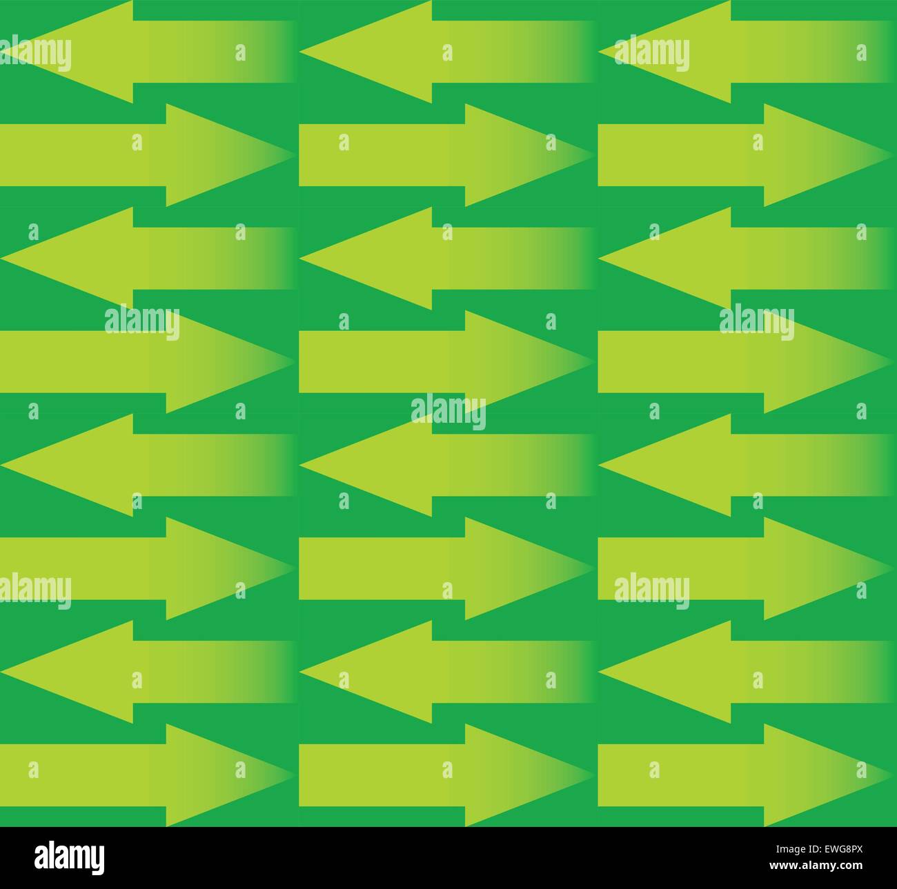 Repeatable arrow pattern with arrows in opposite directions. Vector ...