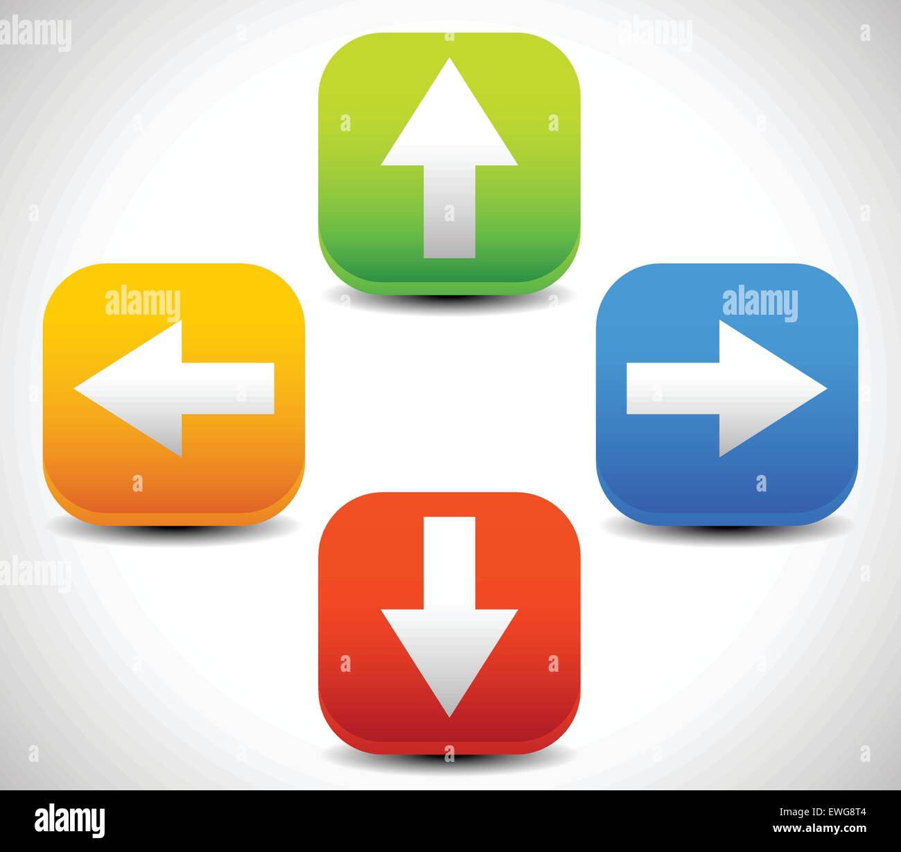 Arrow upper right vector vectors hi-res stock photography and images ...