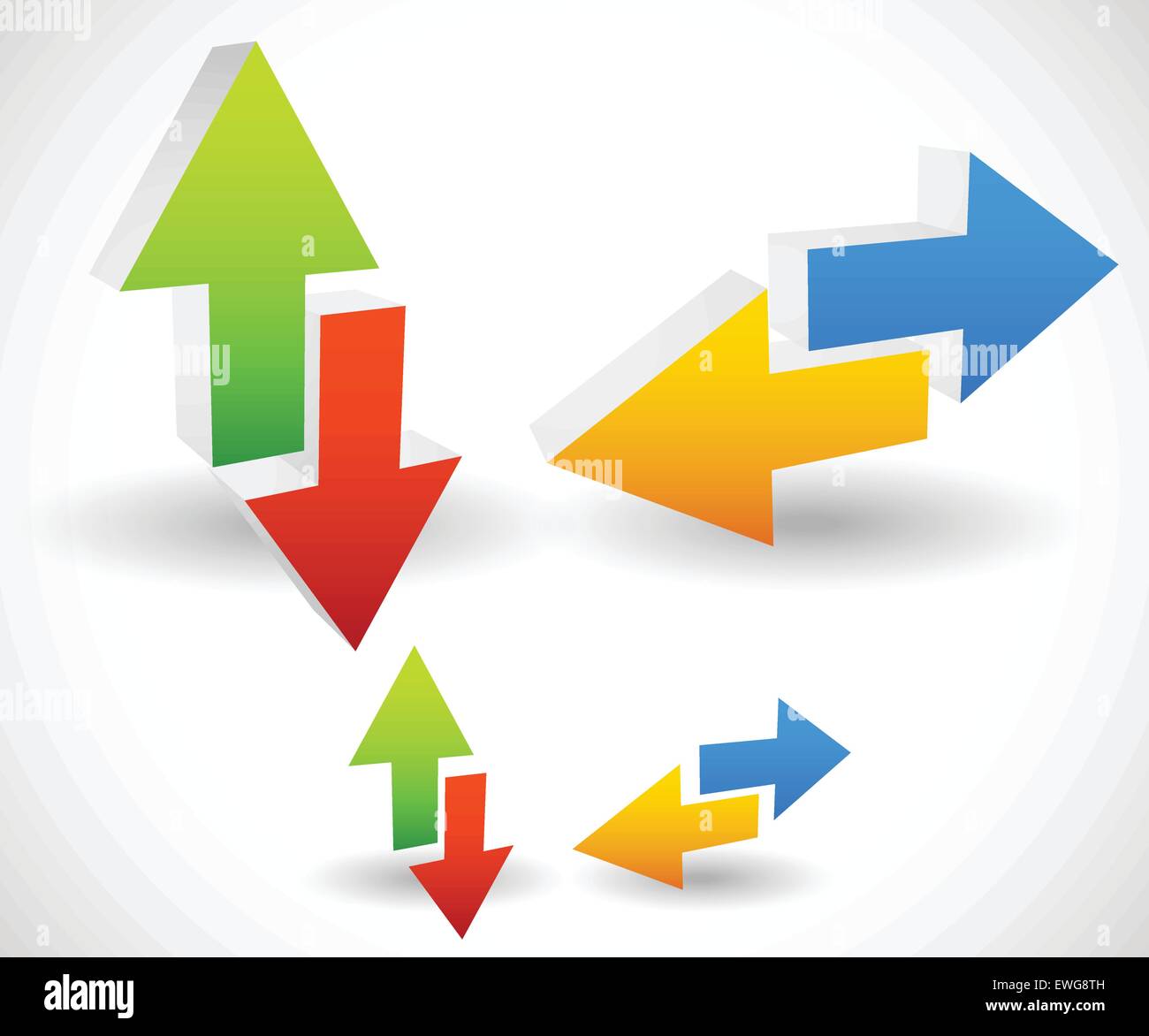 Arrow upper right vector vectors hi-res stock photography and images ...