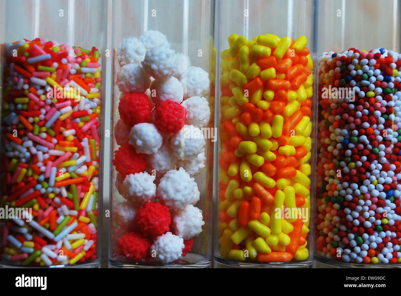 colorful sugar pearls Stock Photo - Alamy