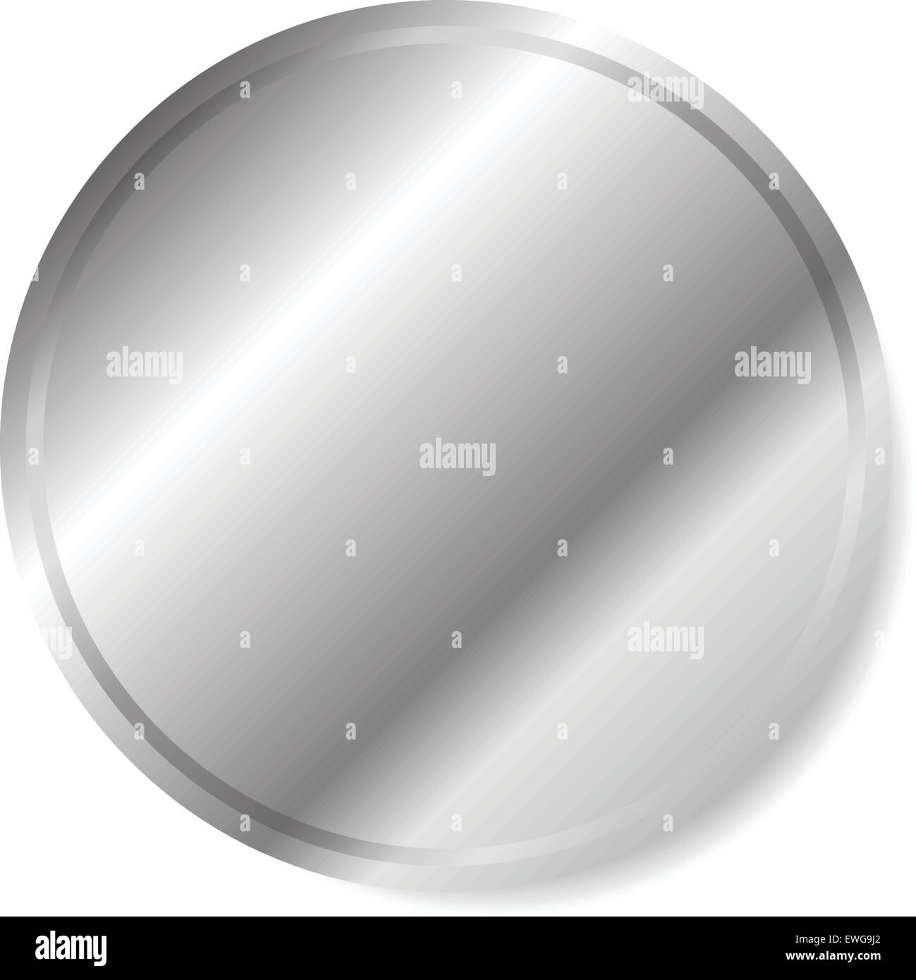 Metal / Metallic circle. eps 10 vector graphics Stock Vector Image ...