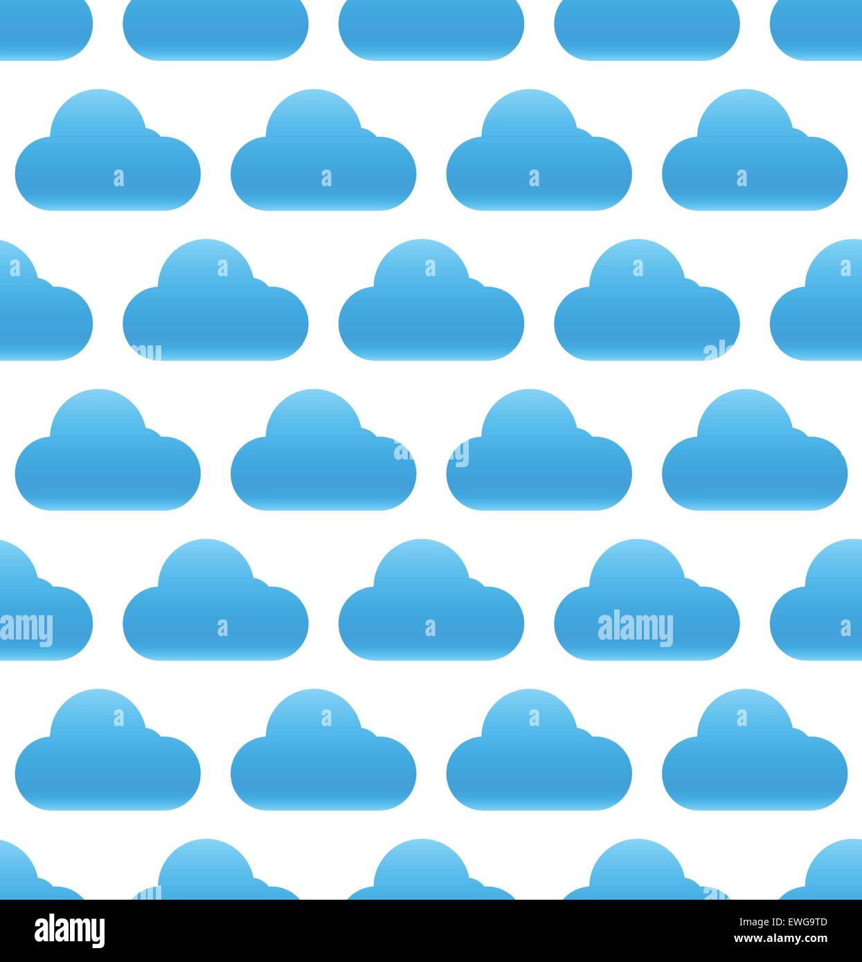 Cloud pattern. Seamlessly repeatable cloud background, cloud pattern ...