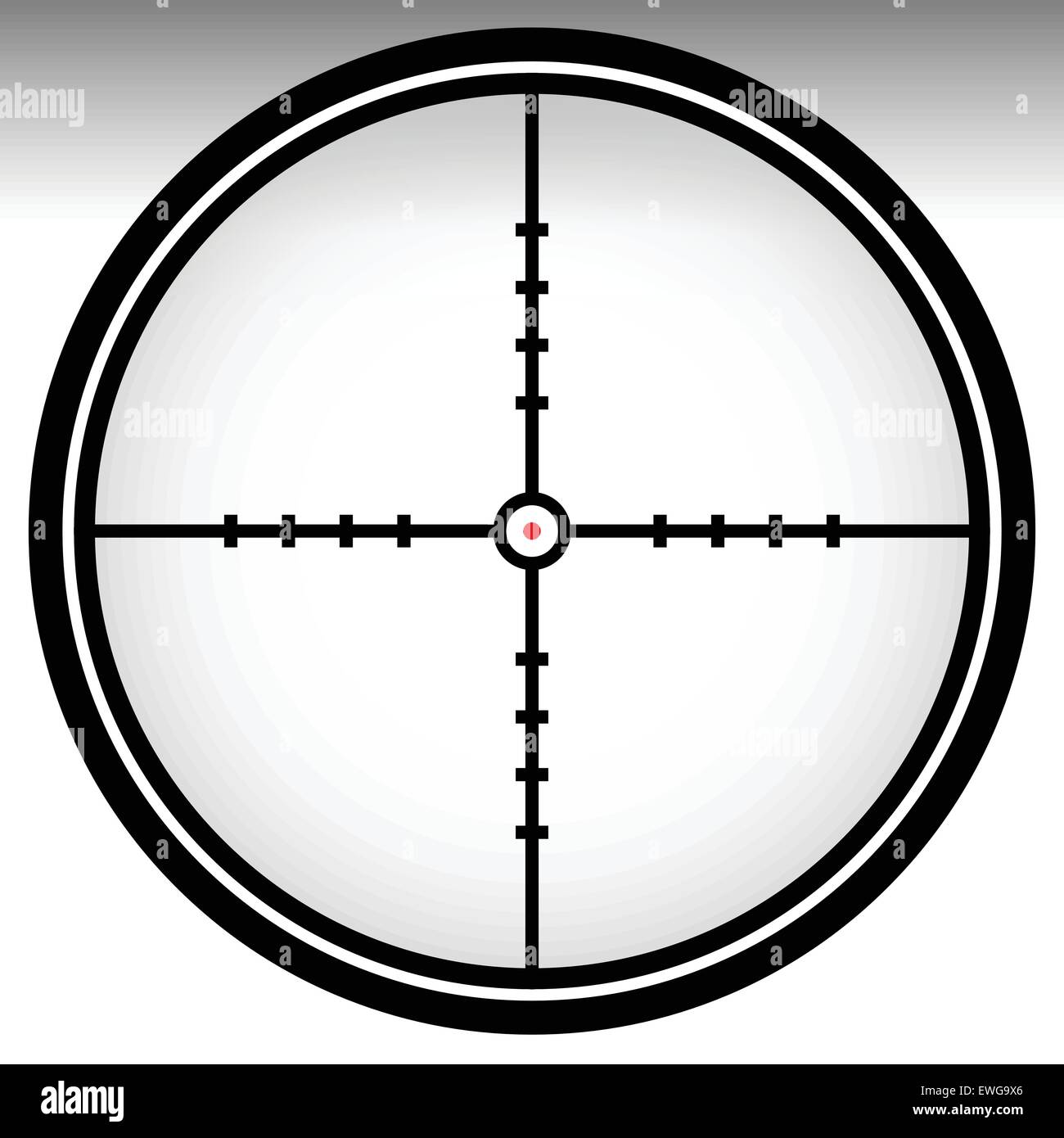 Crosshair, reticle, target mark. Editable vector illustration Stock Vector Image & Art - Alamy
