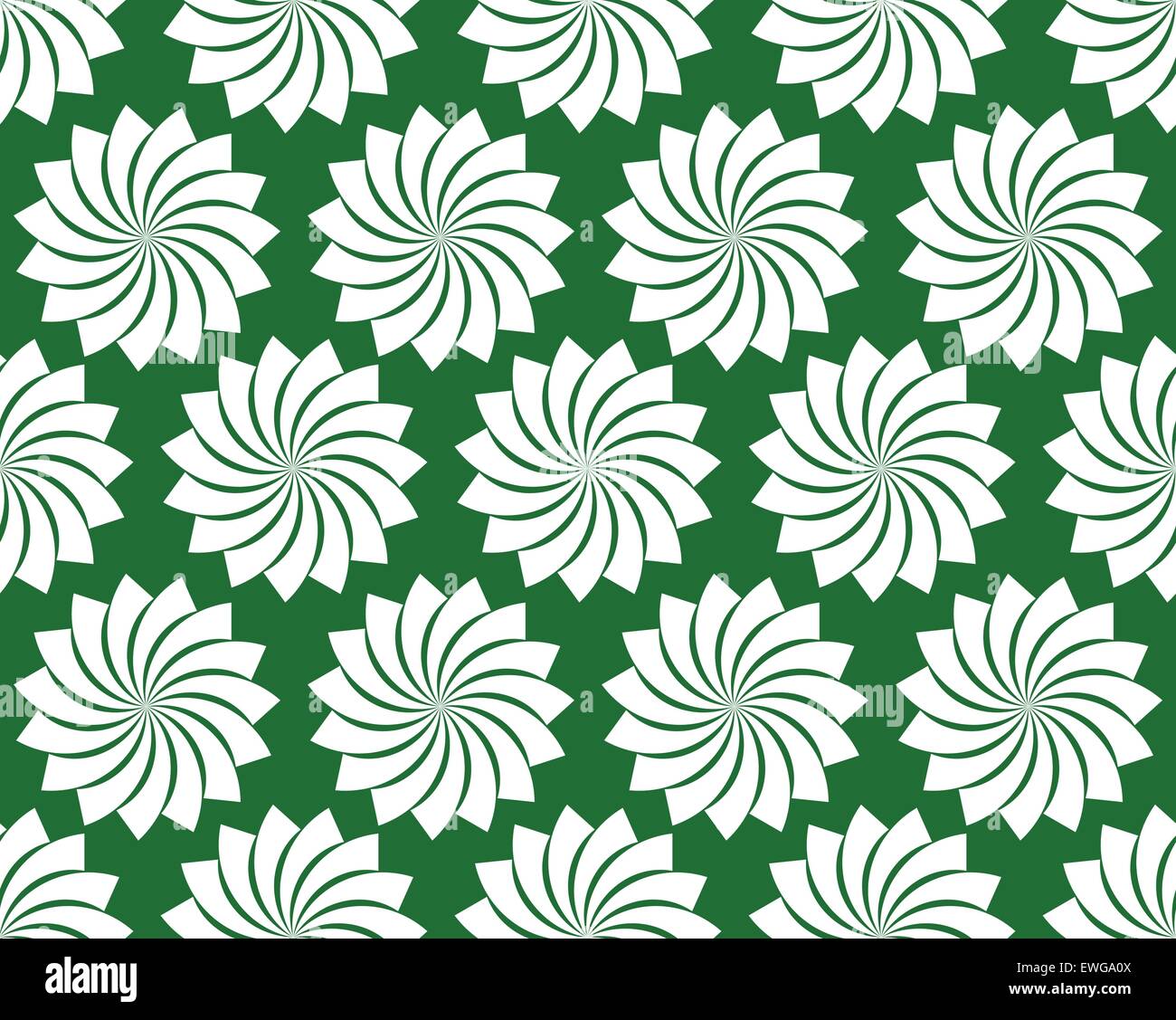 Seamless pattern with petal shapes of a lotus flower. Vector Stock ...