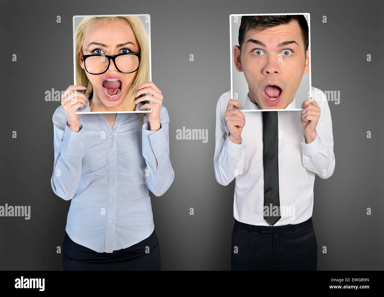 Photo shocked surprised man hi-res stock photography and images - Alamy