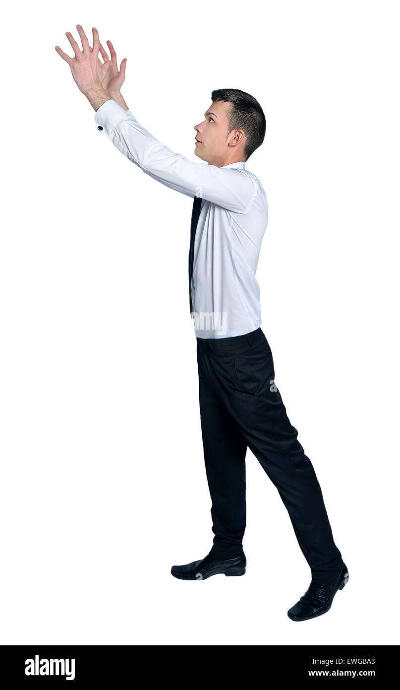 Two people pushing object hi-res stock photography and images - Alamy