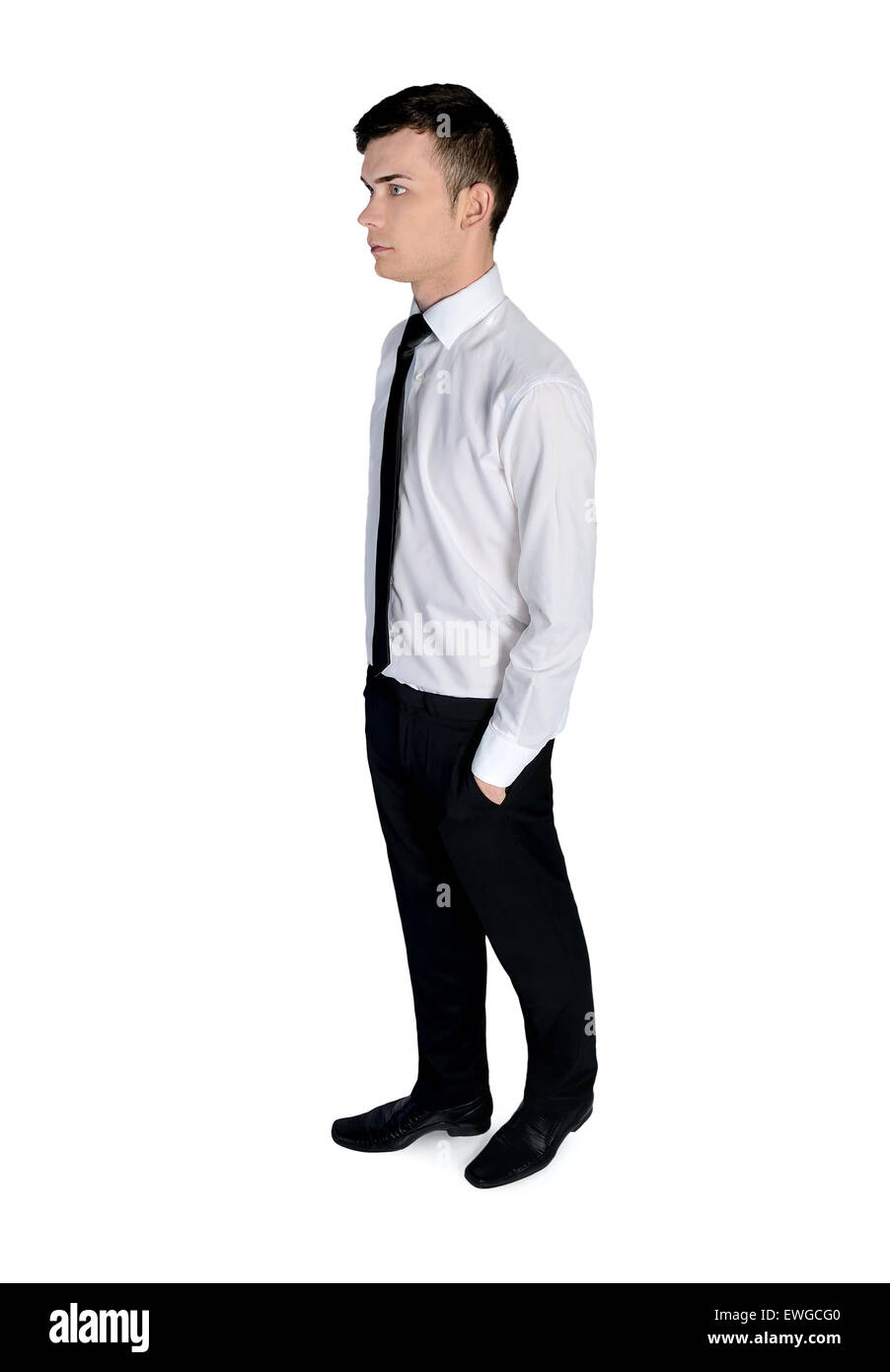 Standing side Cut Out Stock Images & Pictures - Alamy