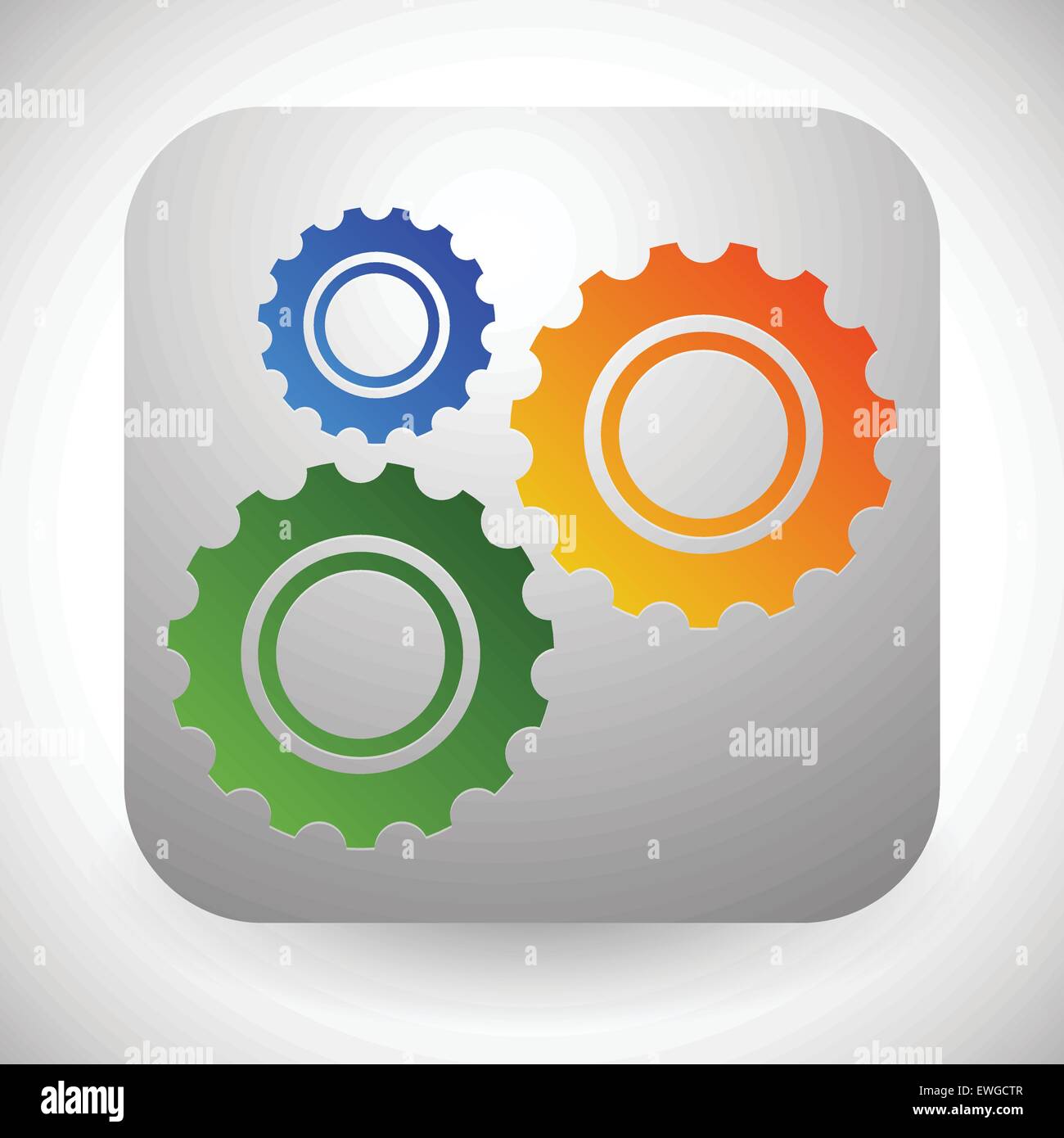 3 cogs Stock Vector Images - Alamy