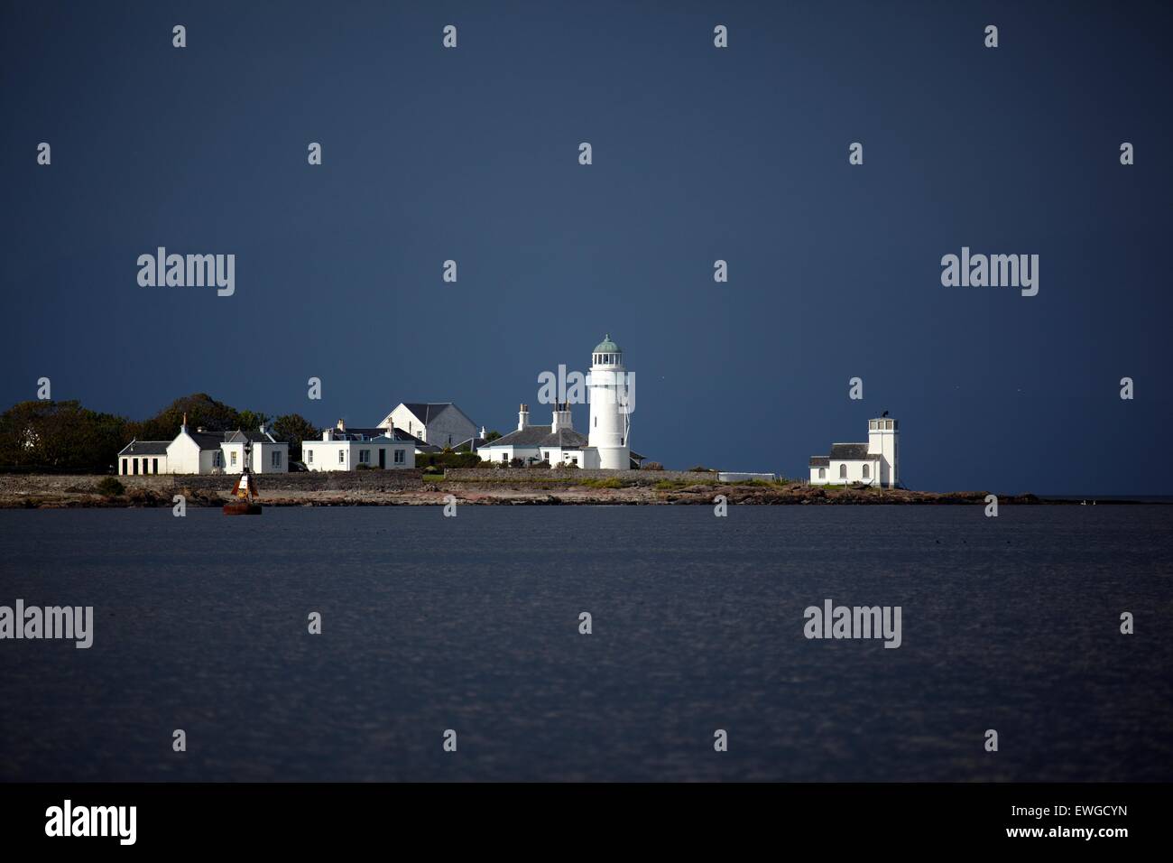 Toward Point Lighthouse from the Clyde Stock Photo - Alamy