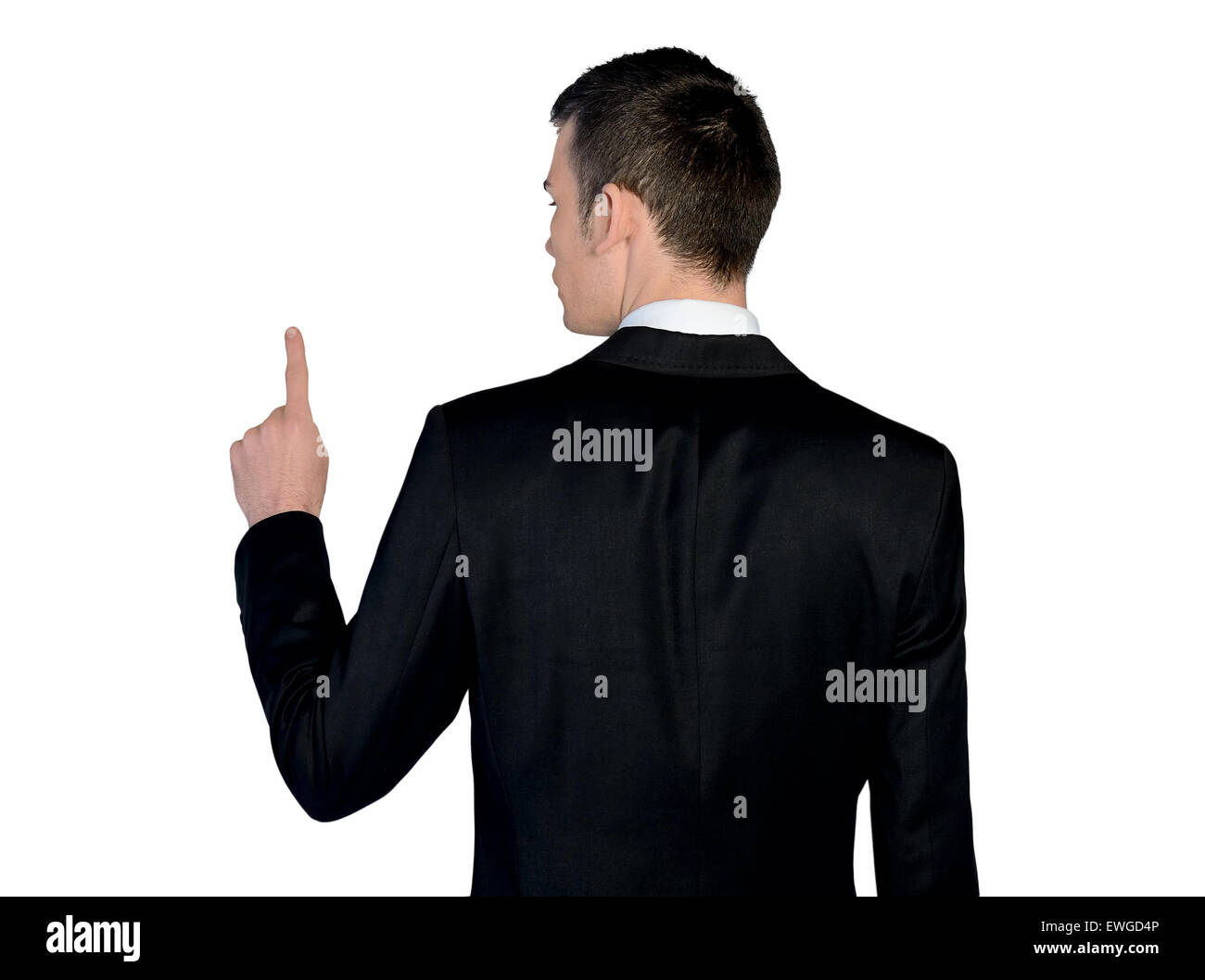 Back work hand pressing hi-res stock photography and images - Alamy