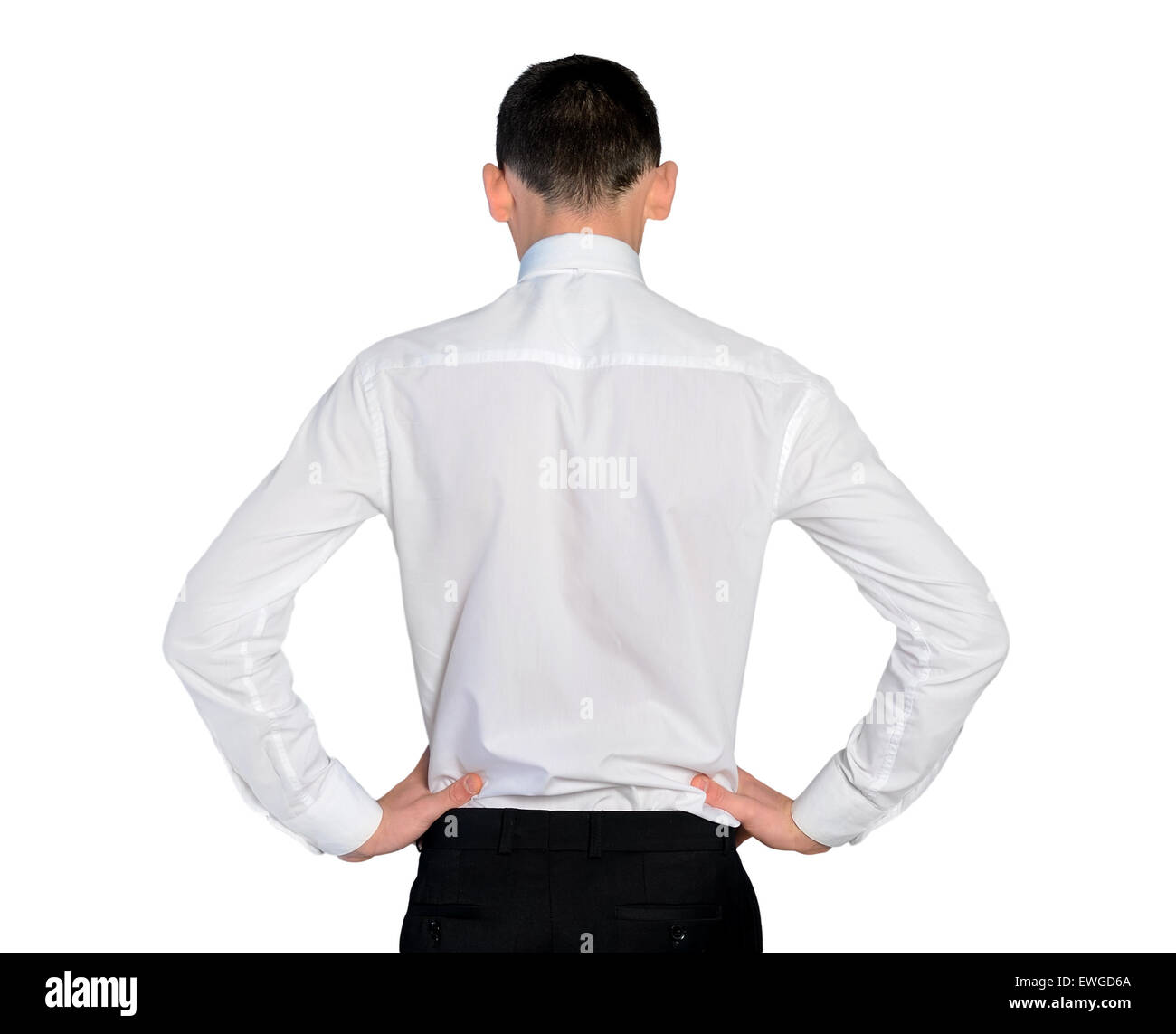 Isolated business man thinking solution Stock Photo - Alamy Isolated business man thinking solution Stock Photo - Alamy