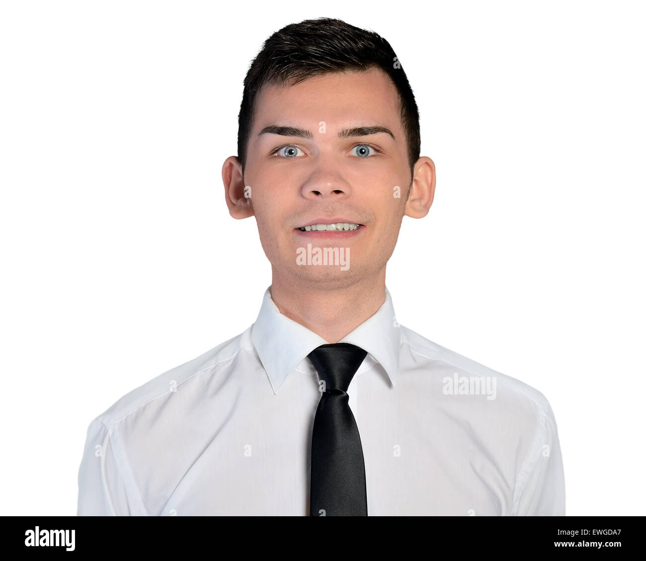 Isolated business man happy face Stock Photo - Alamy Isolated business man happy face Stock Photo - Alamy